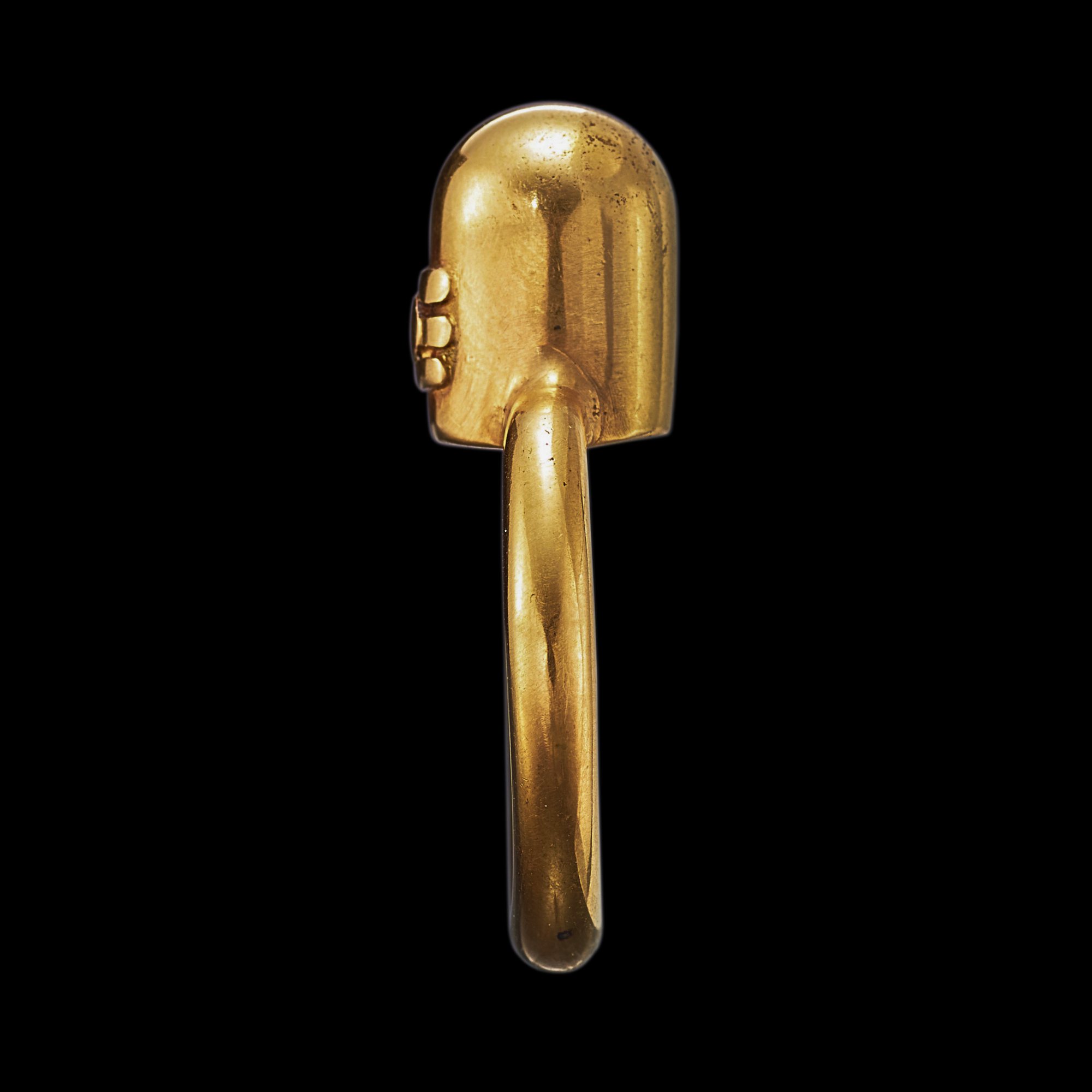 A Shaivite lingam-shaped gold ring with ‘Tripundra’ India, 19th century ...