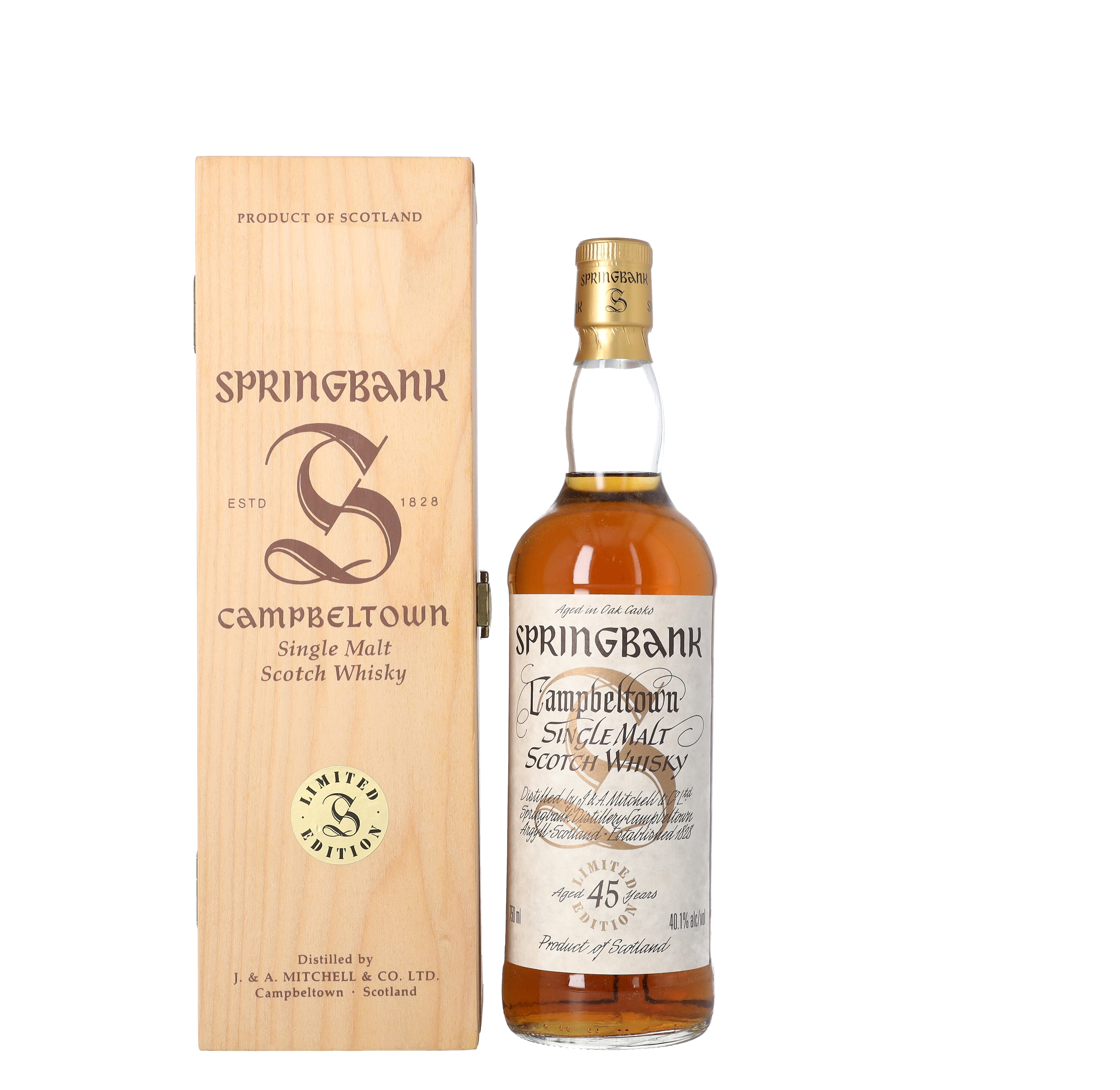 Springbank Millennium Collection 45 Year Old 40.1 abv NV (1 BT75 ...