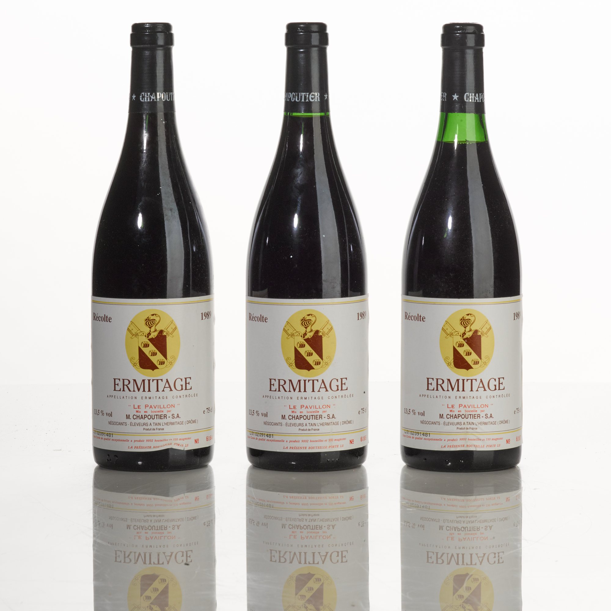 Ermitage, Le Pavillon 1989 Chapoutier (6 BT) | The Adrian Bowden ...