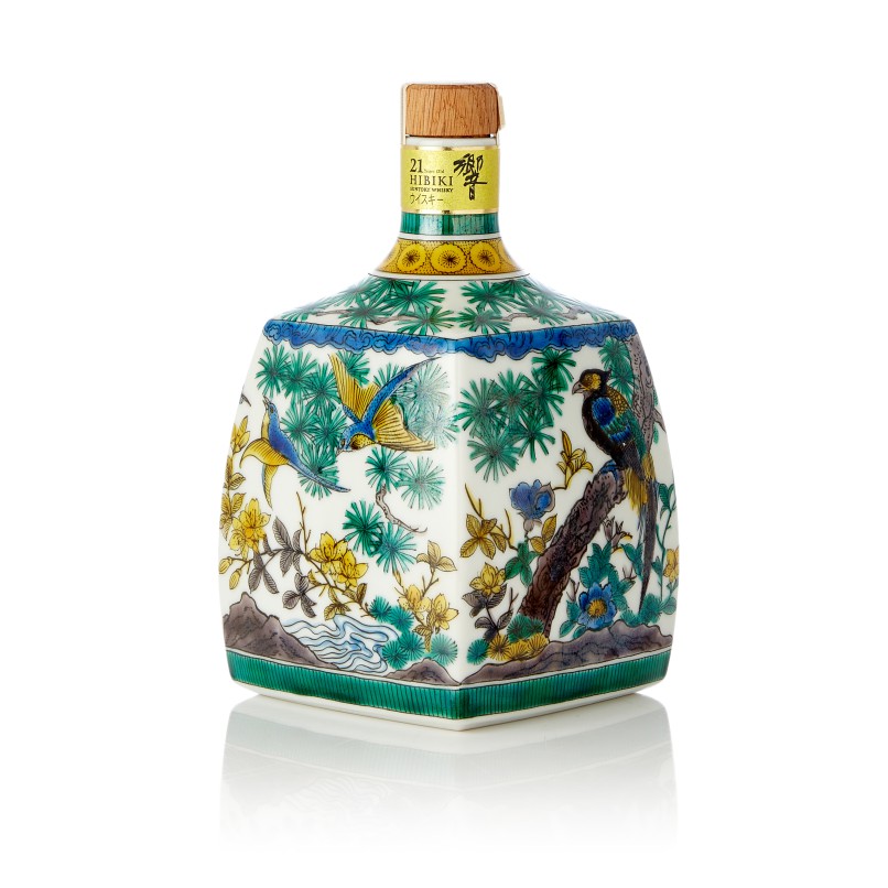 響 Hibiki 21 Year Old Ceramic Kutani Decanter 2012 Release 43.0 abv NV ...