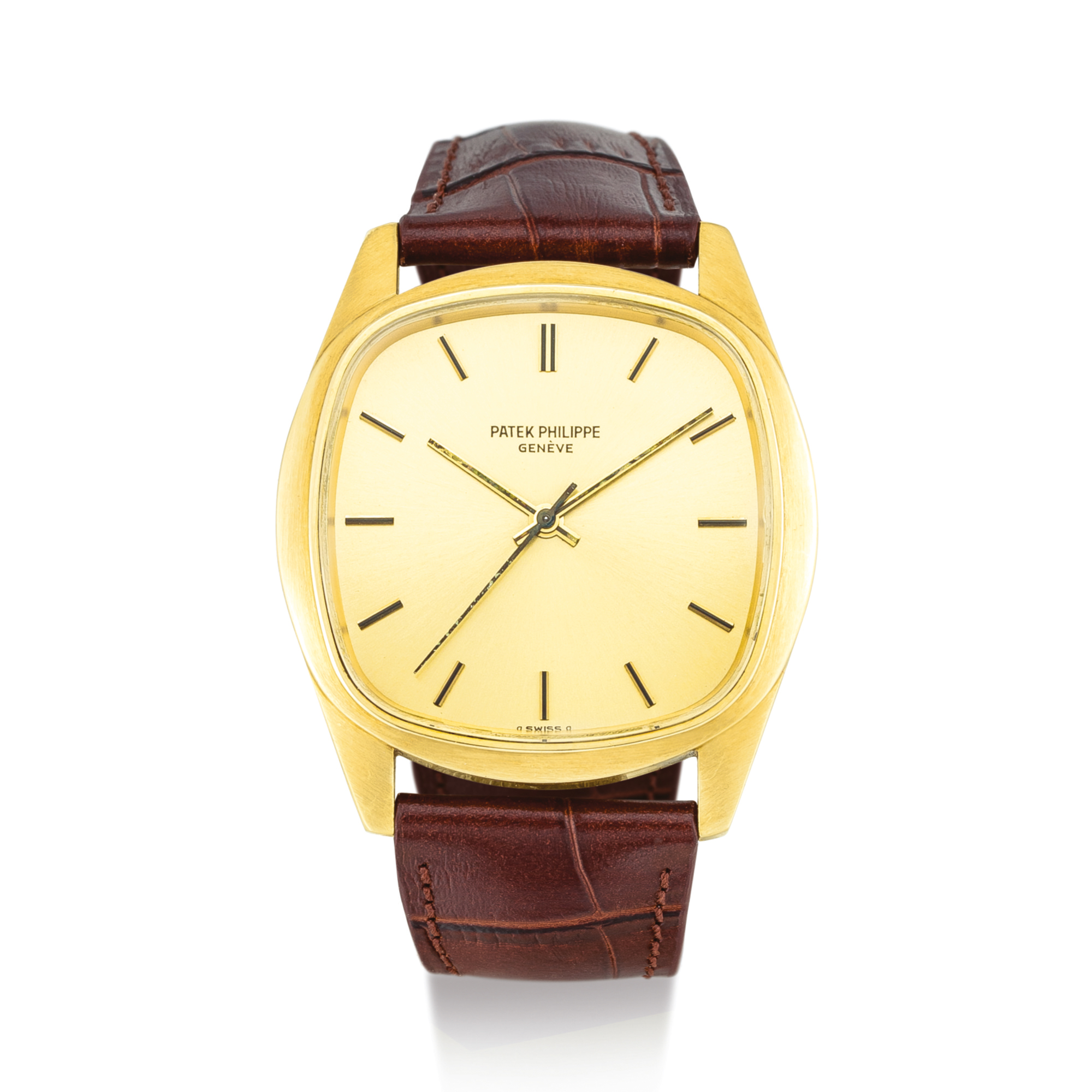 PATEK PHILIPPE | REFERENCE 3585 A YELLOW GOLD WRISTWATCH, MADE IN 1979 ...