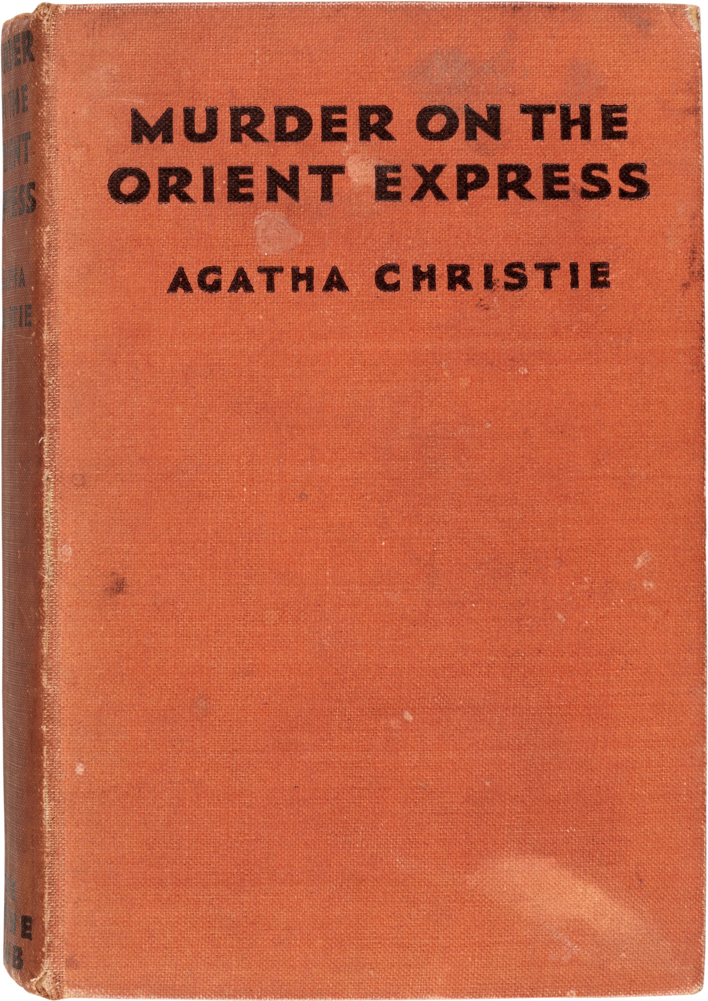 Agatha Christie | Murder on the Orient Express, FIRST EDITION, original ...