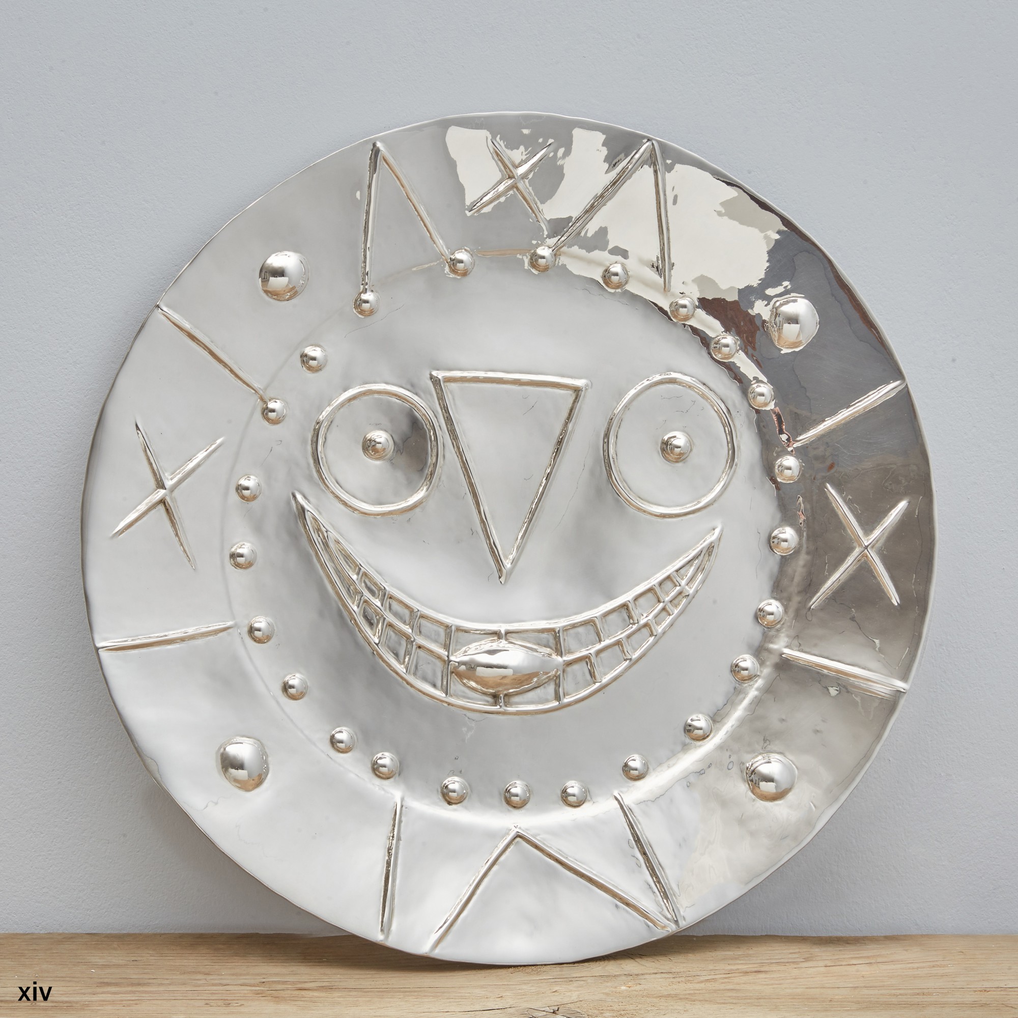 A complete set of 24 silver plates | 全套二十四件銀盤 | Modern Renaissance: A ...