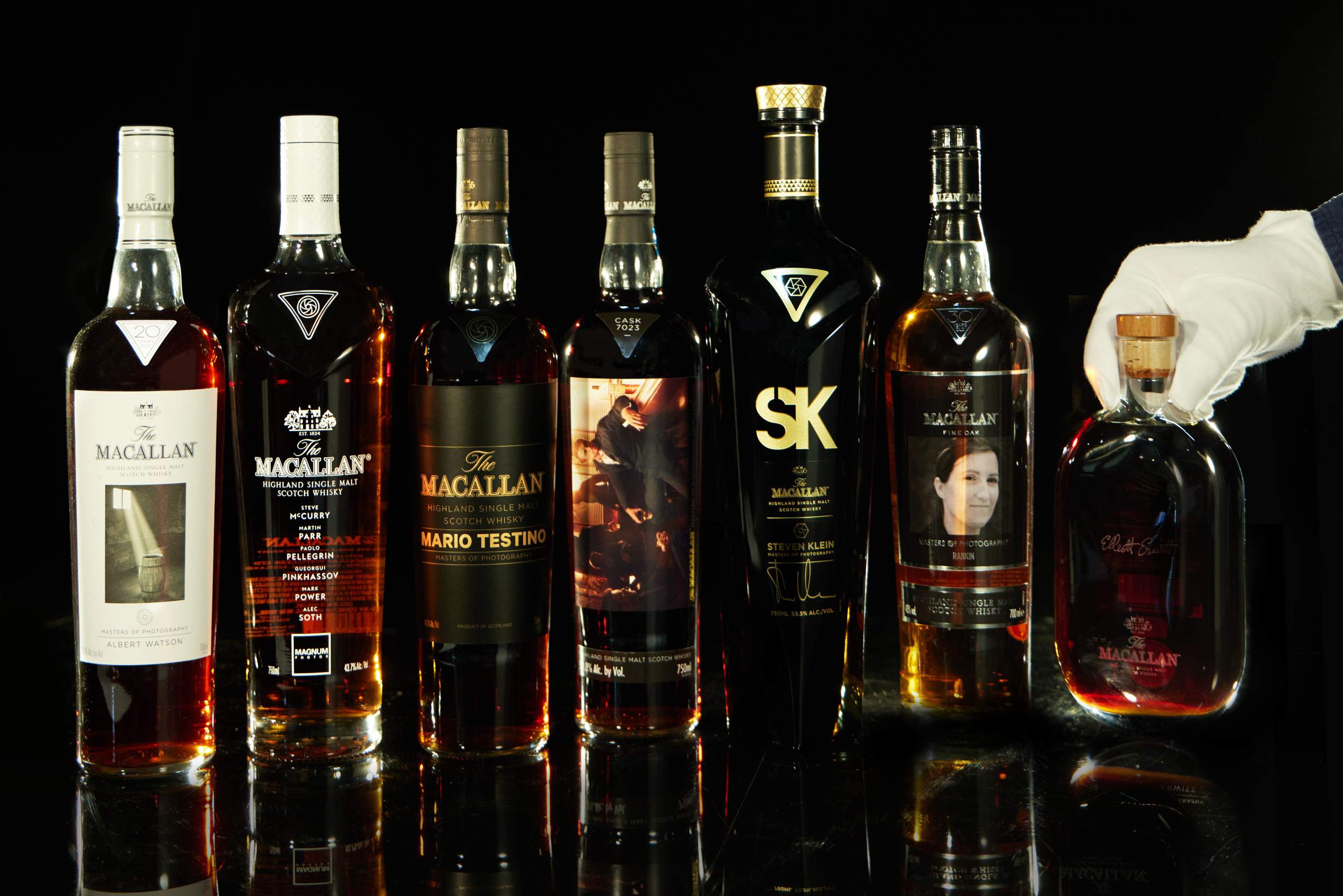 The Macallan Masters of Photography Series NV (6 BT 75cl, 1 BT 35cl, 6 ...