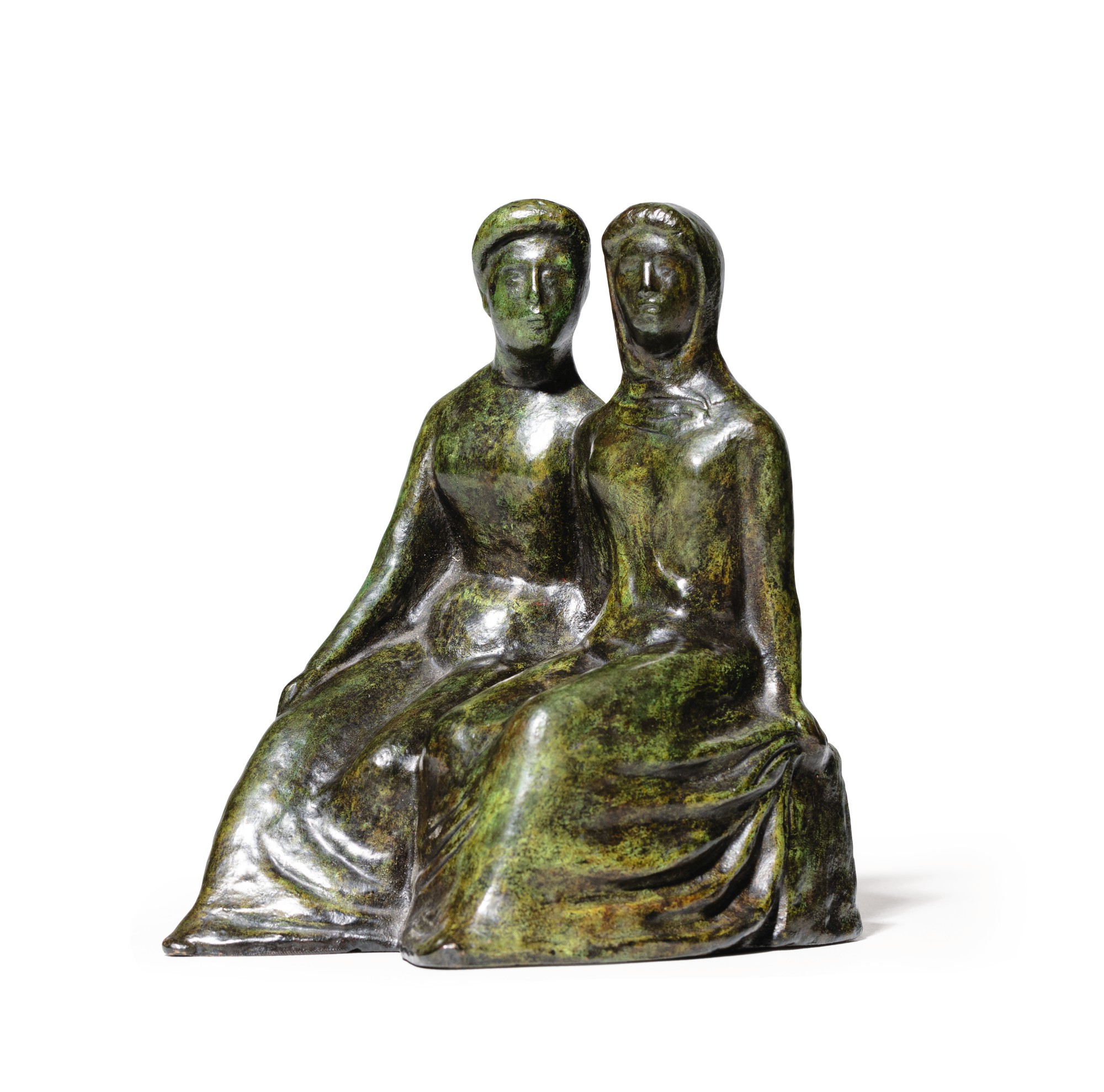 ARISTIDE MAILLOL | LES DEUX FEMMES ASSISES | Art Impressionniste et ...