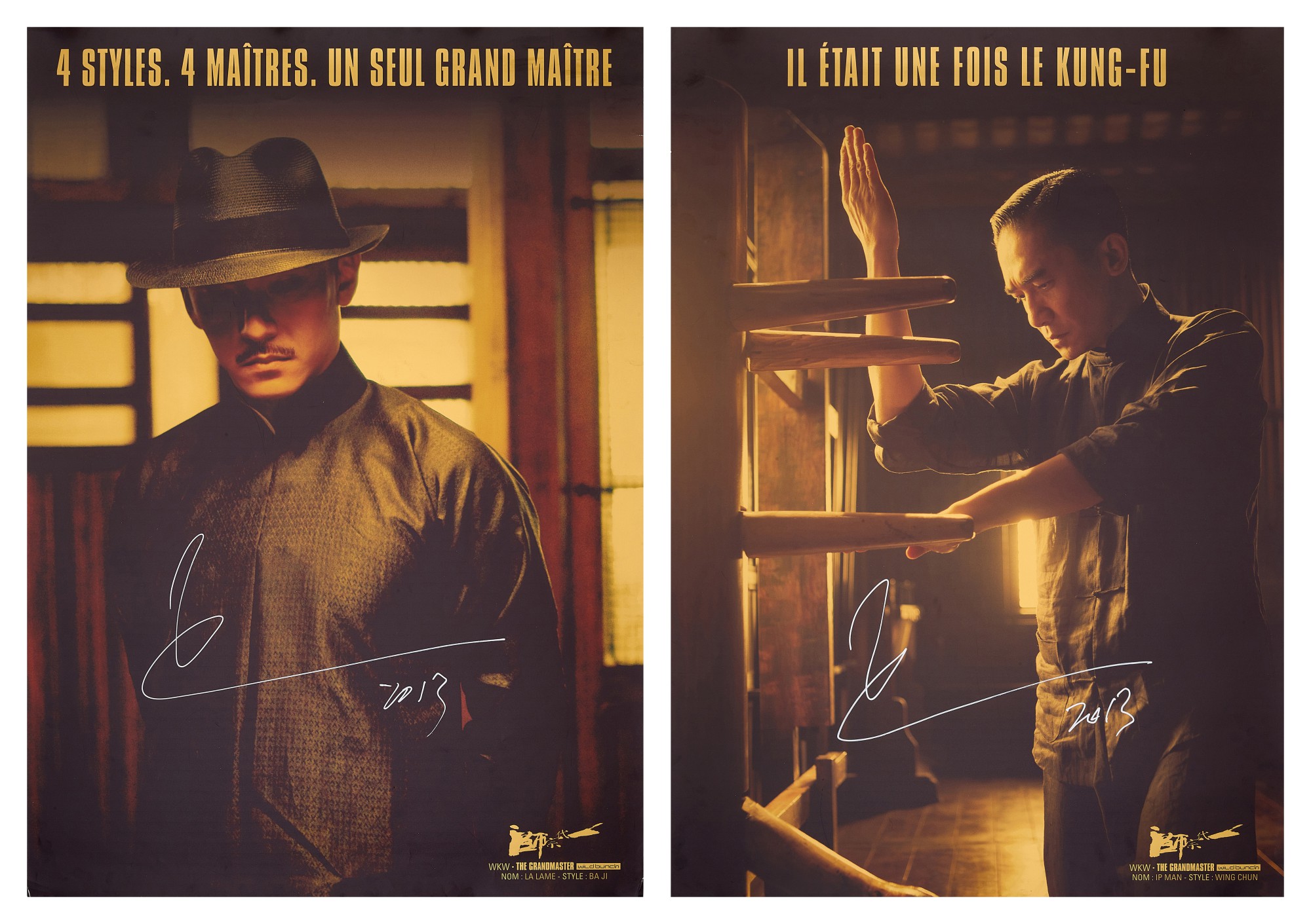 Wong Kar Wai 王家衛 | The Grandmaster - French release posters (Ip Man ...