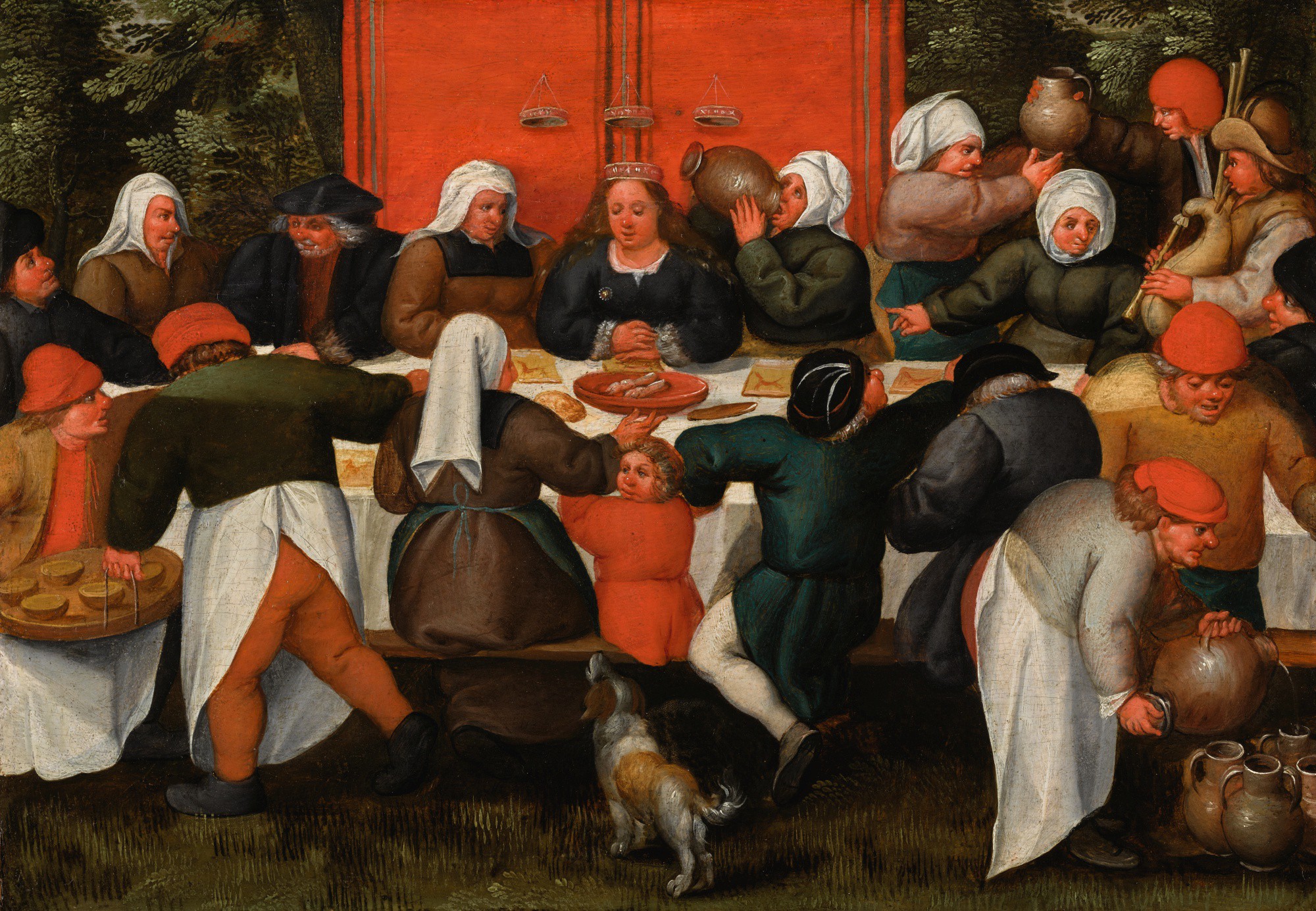 MARTEN VAN CLEVE THE ELDER | The Procession of the Bride; The ...