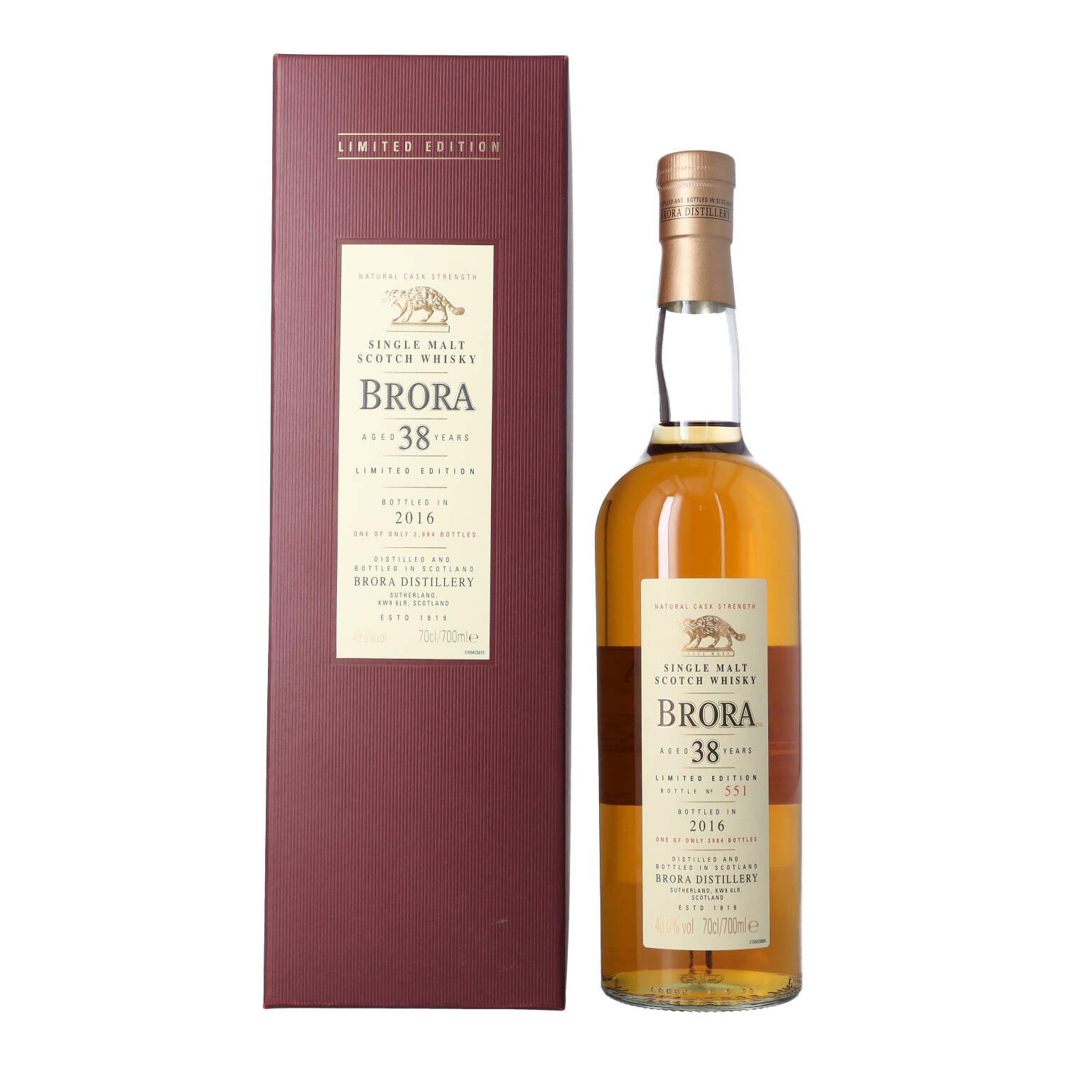 Brora Fifteenth Annual Release 38 Year Old 48.6 abv NV (1 BT70 ...