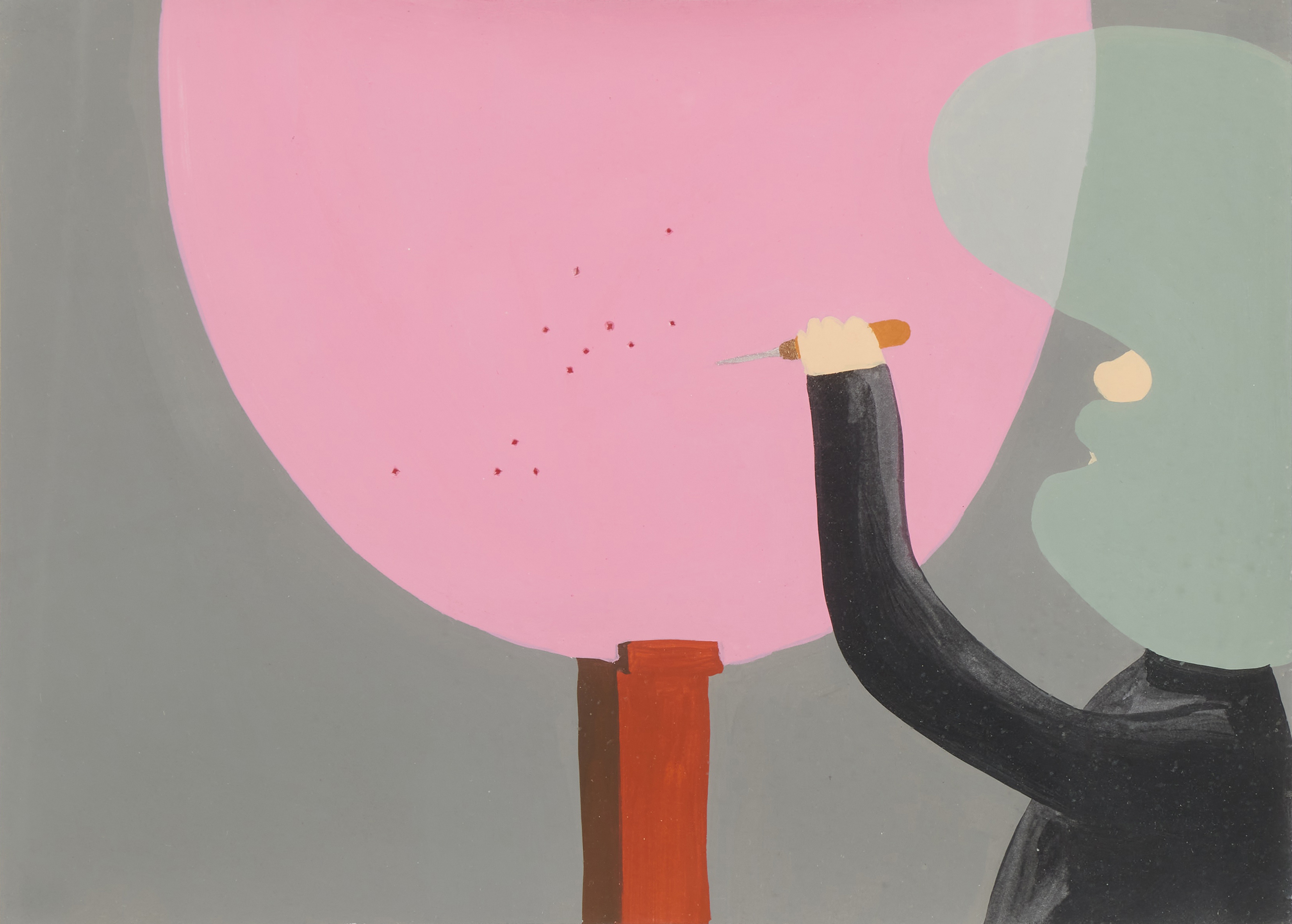 Fontana Study 2 | A Life in Art: The Mallin Collection | 2023 | Sotheby's