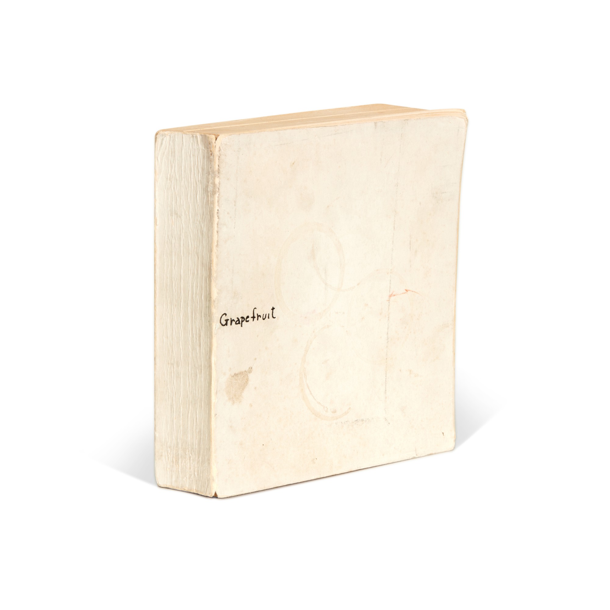 Yoko Ono | Grapefruit, 1964, first edition, inscribed to Dan and Jill ...