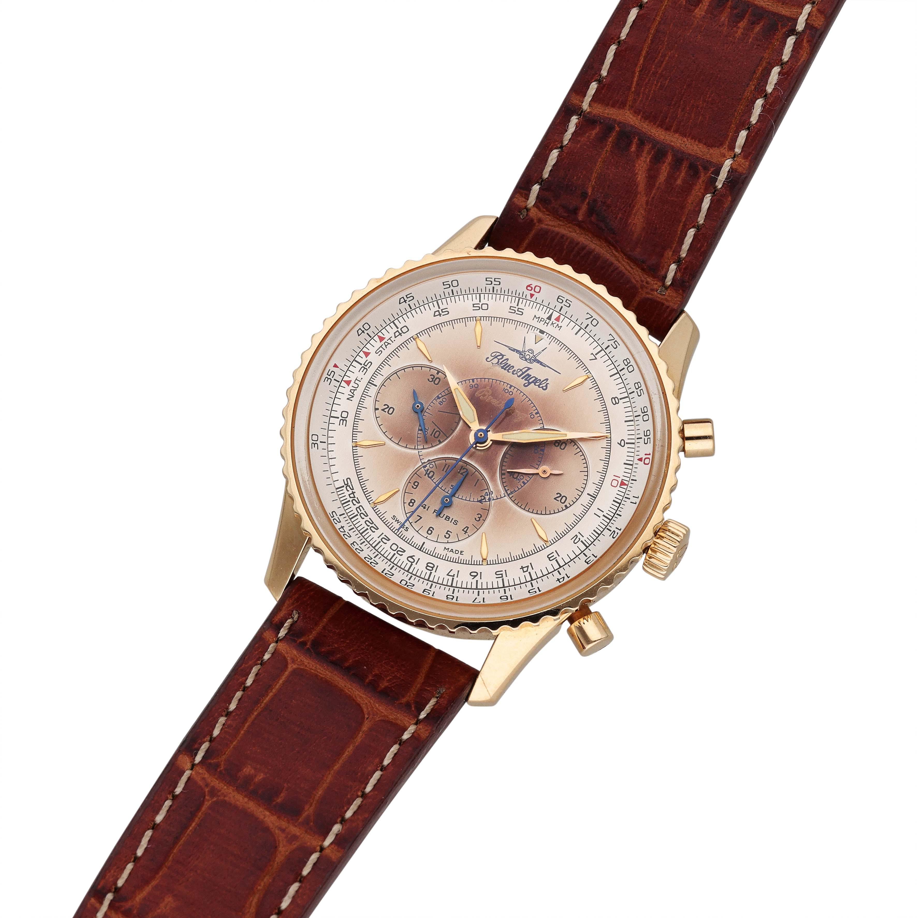 Reference H30030.1 Navitimer Montbrillant Blue Angels | A limited ...