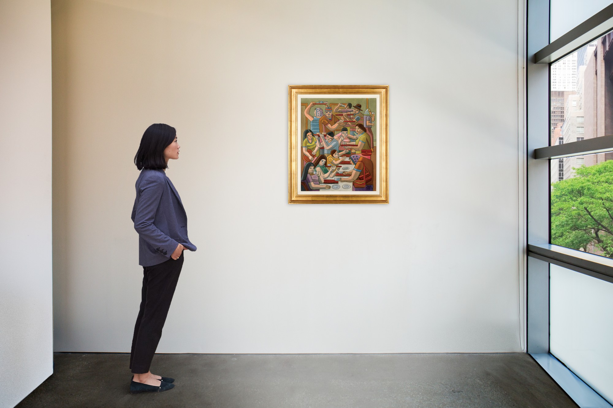 WILLIAM ROBERTS, R.A. | SELF SERVICE | Modern & Post-War British Art ...