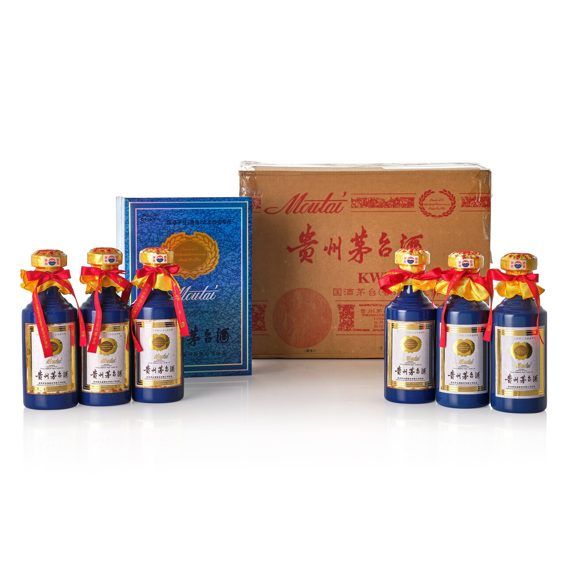 2012年產國酒茅台香港之友協會專用茅台酒 (藍茅)(原箱) Kweichow Moutai HK Friends Of Moutai ...
