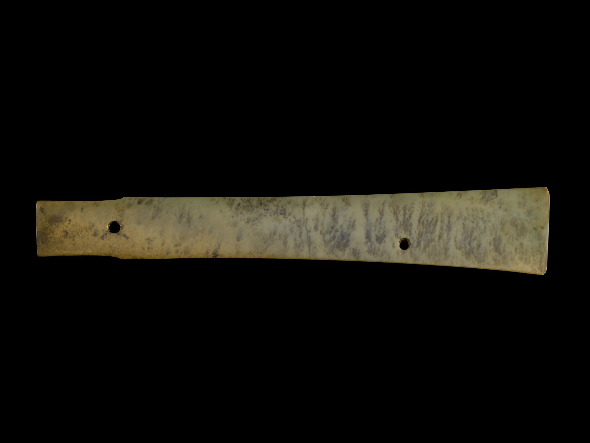 A jade ceremonial blade, Late Shang - Western Zhou dynasty | 商末至西周 玉戈 ...