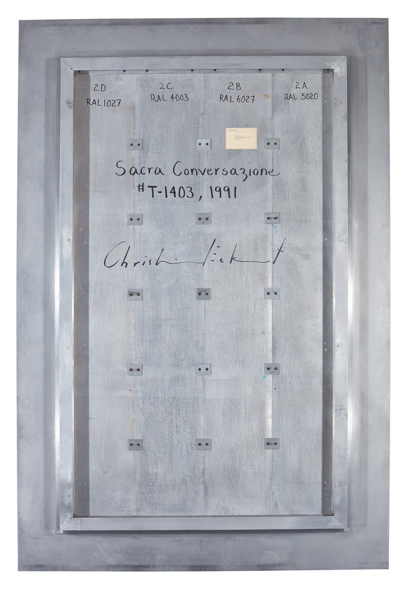 CHRISTIAN ECKART | SACRA CONVERSAZIONE # T-1403 | Contemporary Art ...