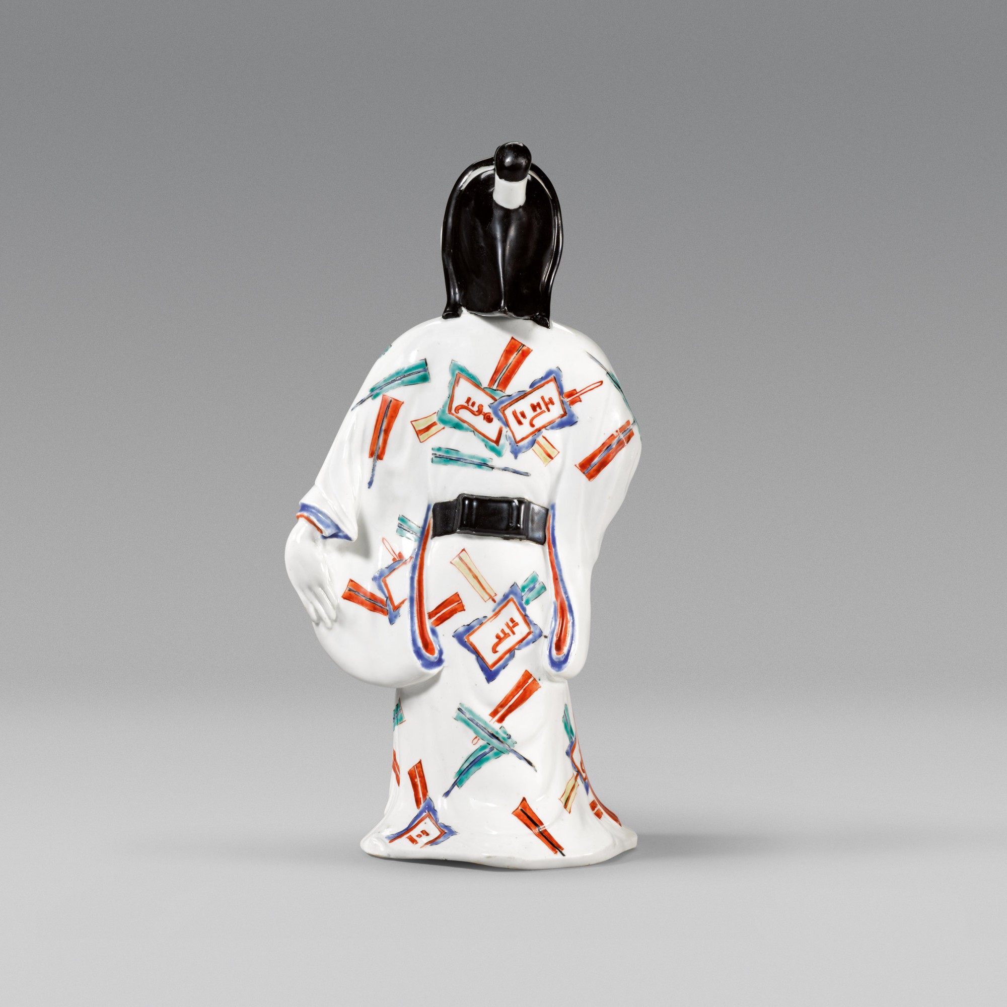 A KAKIEMON FIGURE OF A YOUNG MAN [WAKASHU], EDO PERIOD, LATE 17TH ...