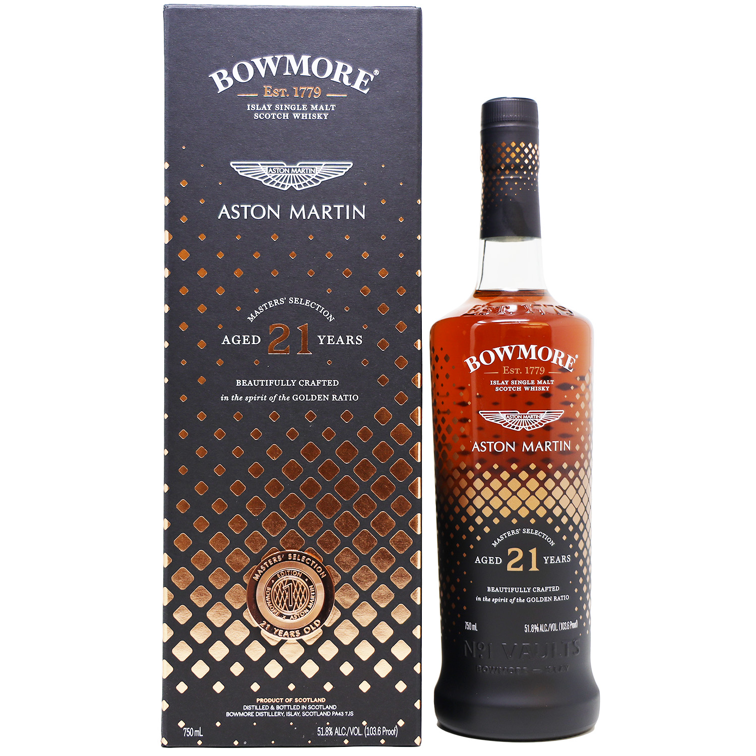 Bowmore 21 Year Master's Selection Aston Martin 51.8 Abv Available For ...