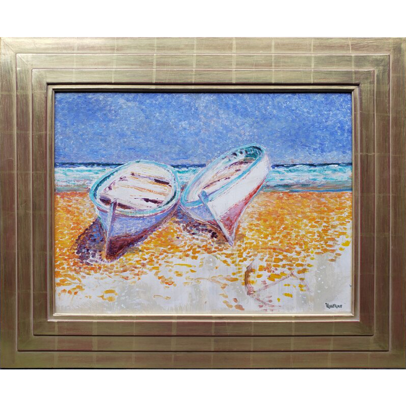 Max Kuehne Vintage Untitled (Two Boats) Available For Immediate Sale At ...