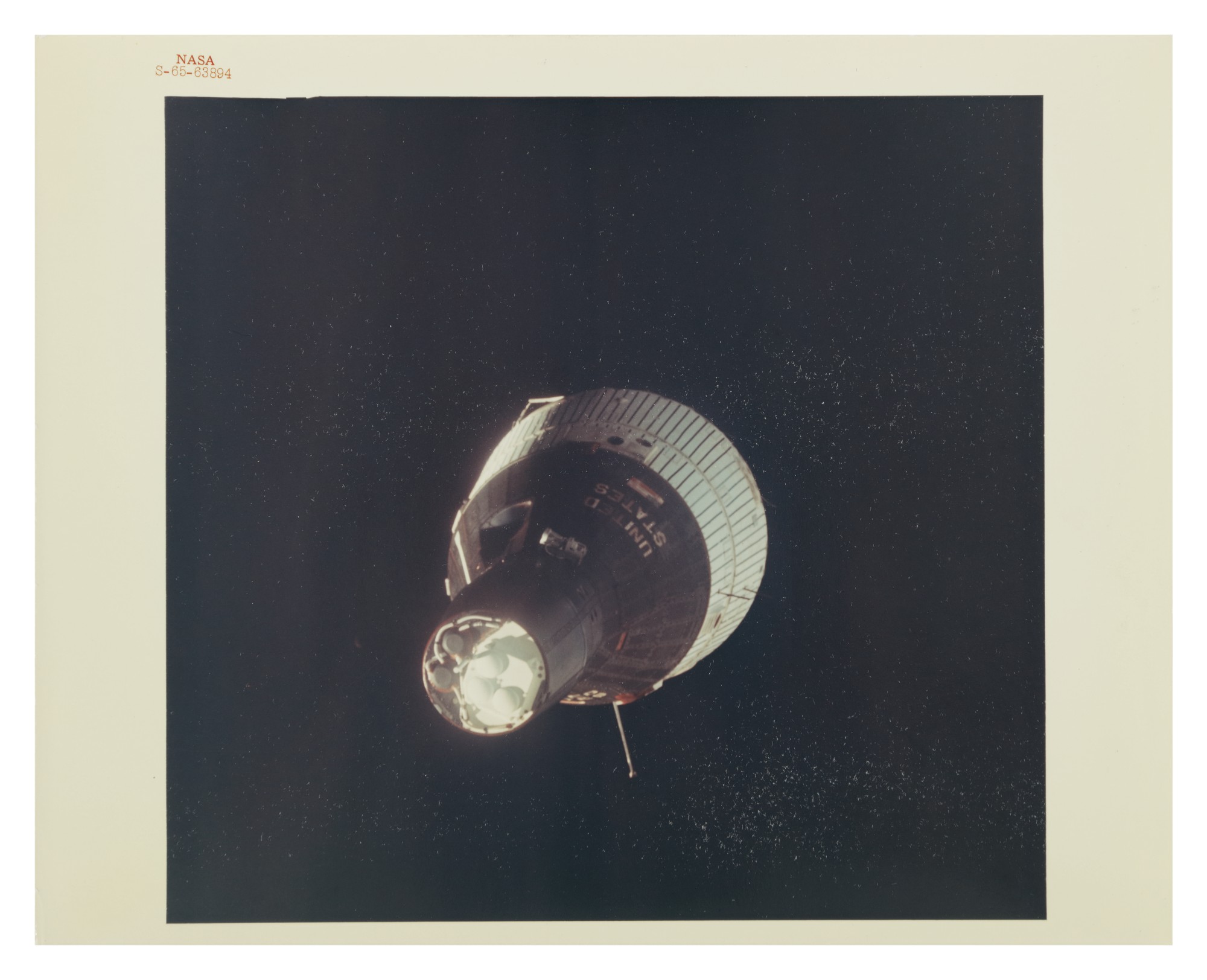 [GEMINI 6-A & 7] WORLD'S FIRST MANNED SPACE RENDEZVOUS. VINTAGE NASA ...