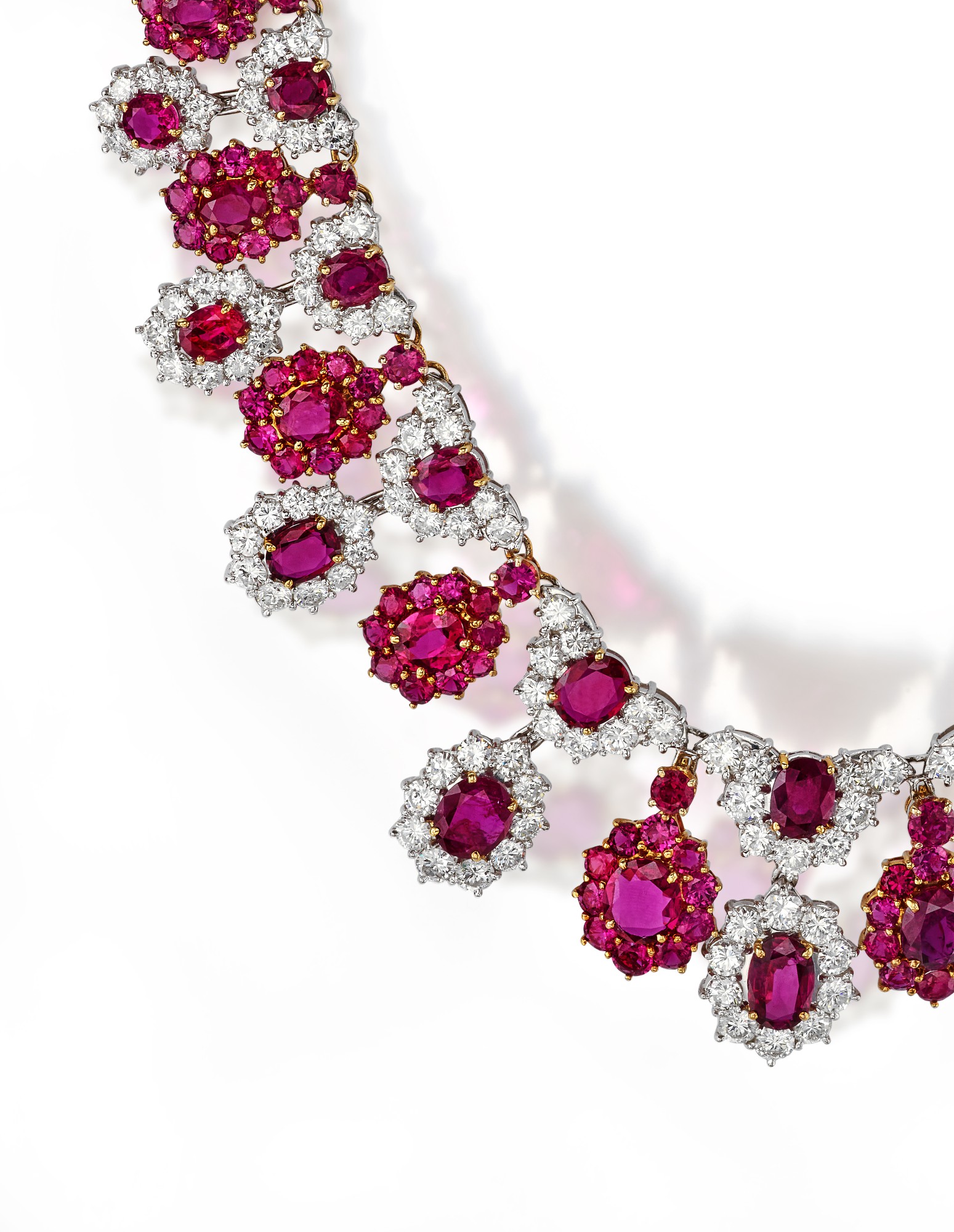 David Webb | Ruby and Diamond Necklace 紅寶石配鑽石項鏈 | Magnificent Jewels ...