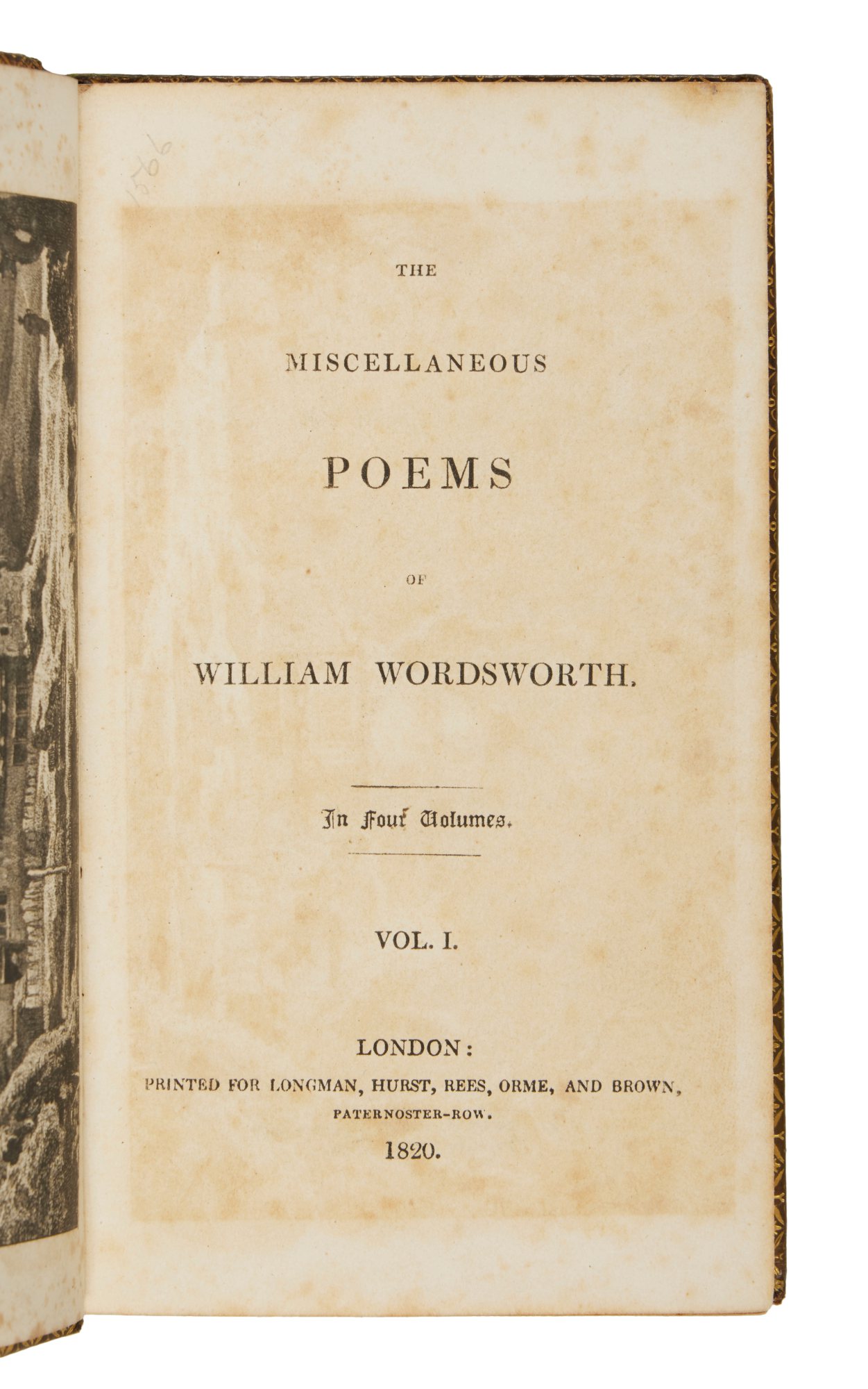 Wordsworth, William | Dora Wordsworth's inscribed set of her father's ...