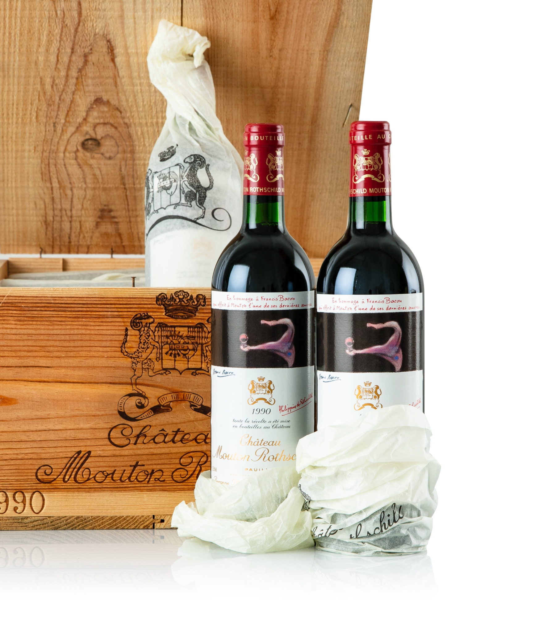 Château Mouton Rothschild 1990 (12 BT) | Treasures from European Cellars | Finest & Rarest Wines ...