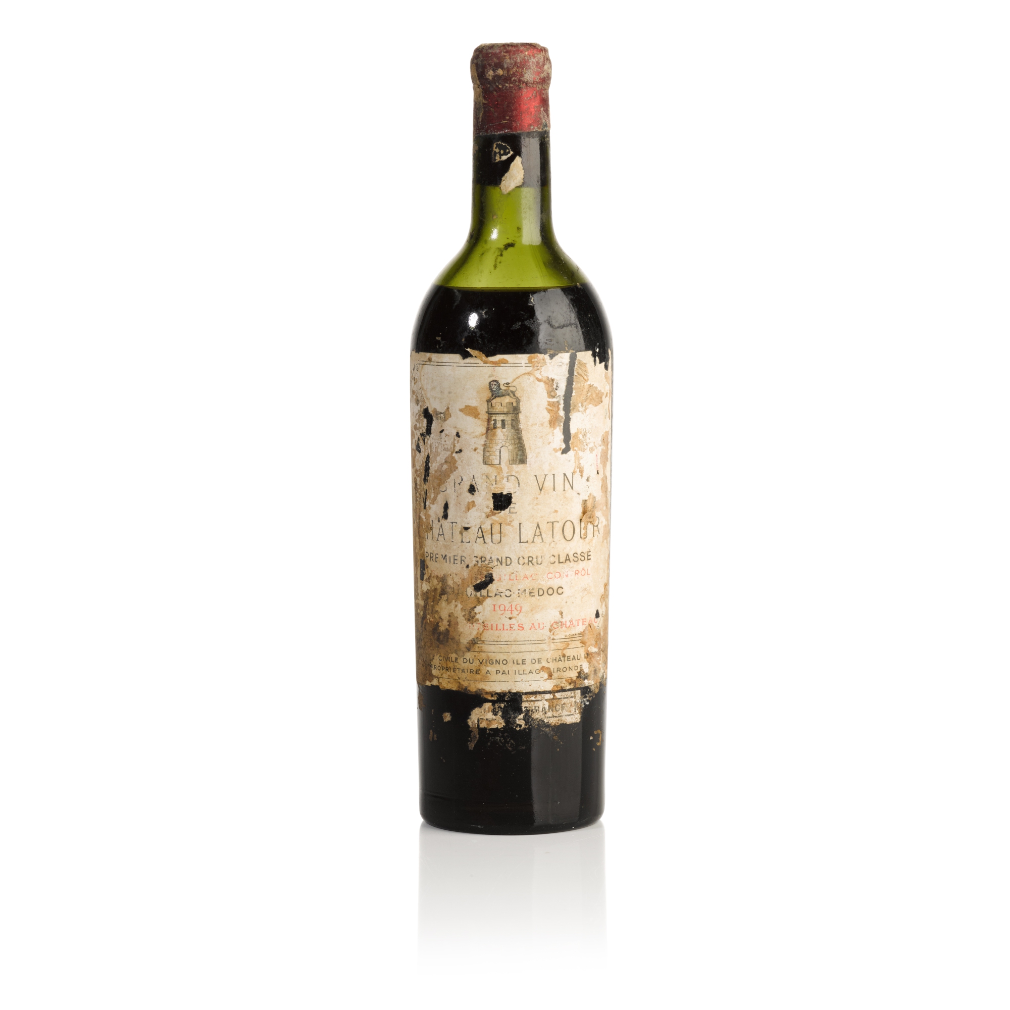 Château Latour 1949 (1 BT) | Eminent Alpine Cellars | Finest and Rarest Wines | 2023 | Sotheby's