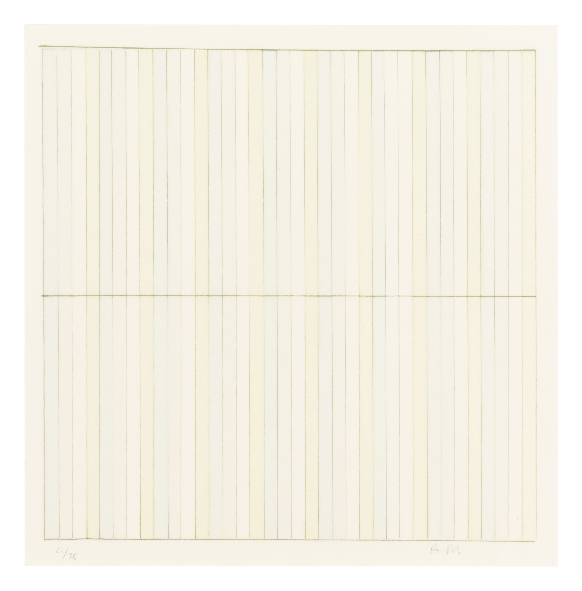 AGNES MARTIN | UNTITLED | Prints & Multiples | 2020 | Sotheby's