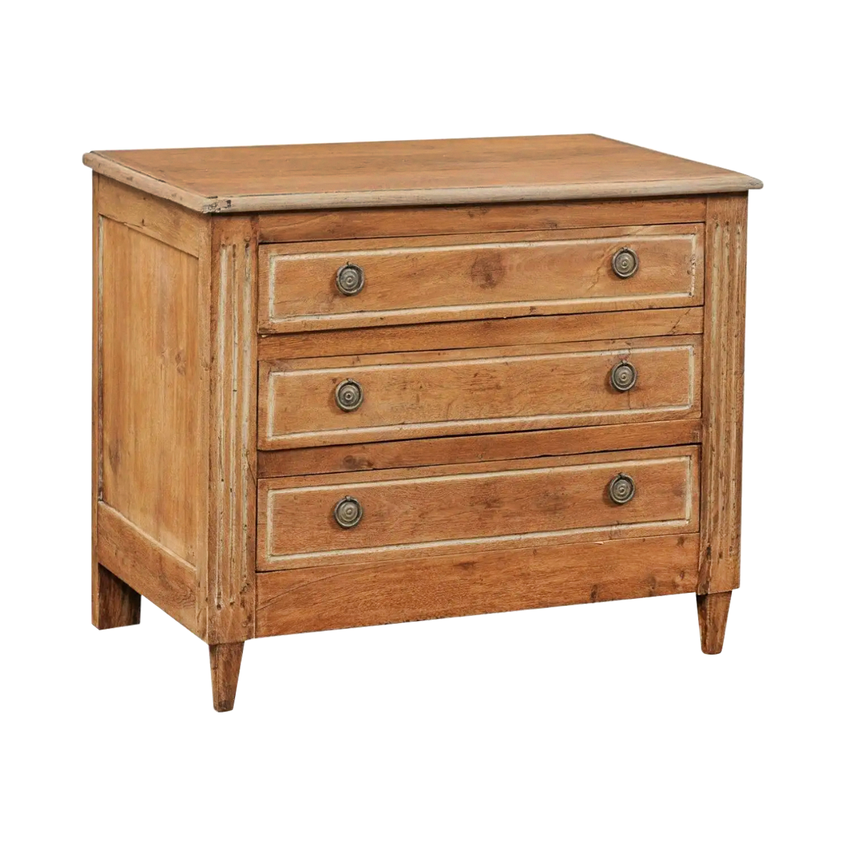 Antique French Provincial Three-Drawer Carved Commode Available For ...