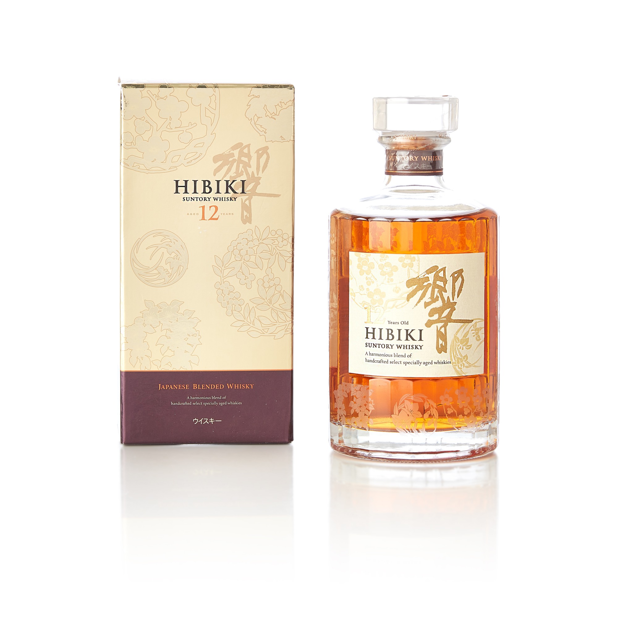 響 Hibiki 12 Year Old Kacho Fugetsu Limited Edition 43.0 abv NV (1 BT70) | Distilled | Whisky ...