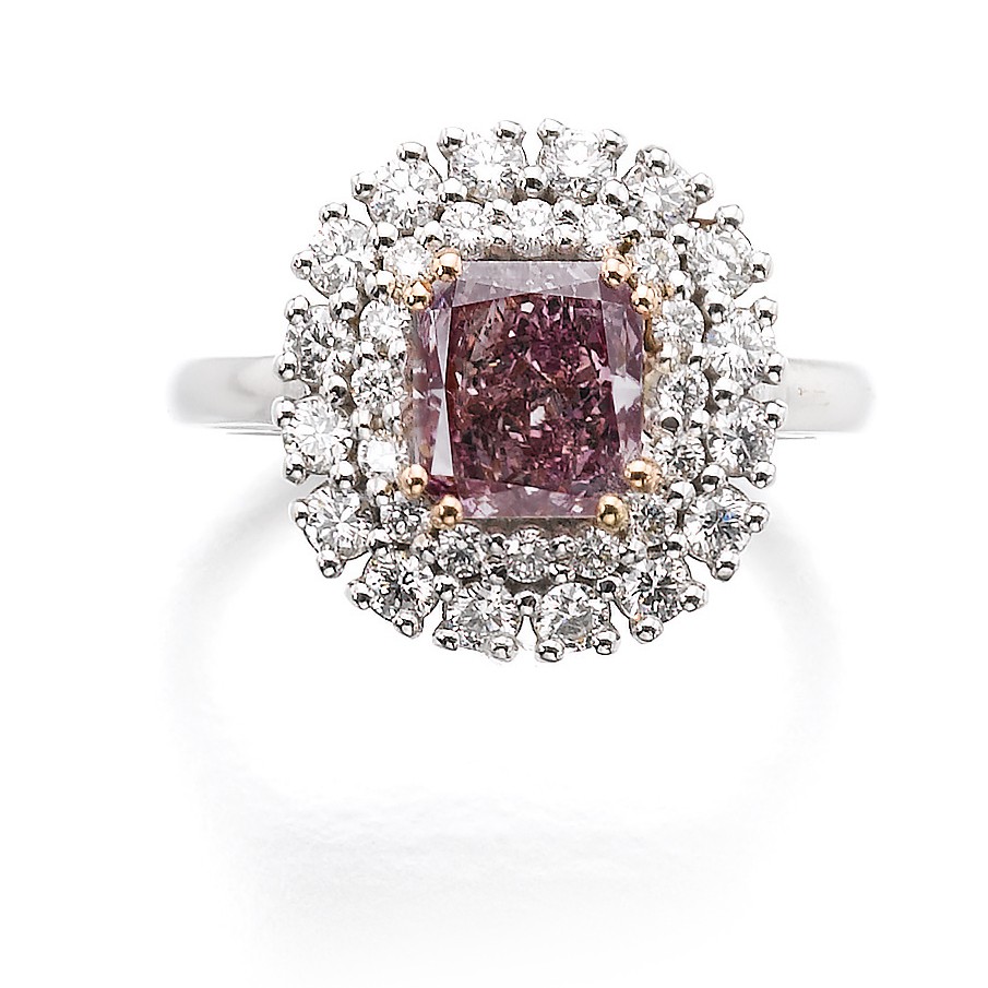 FANCY DEEP PURPLE-PINK DIAMOND RING | Magnificent Jewels and Noble ...