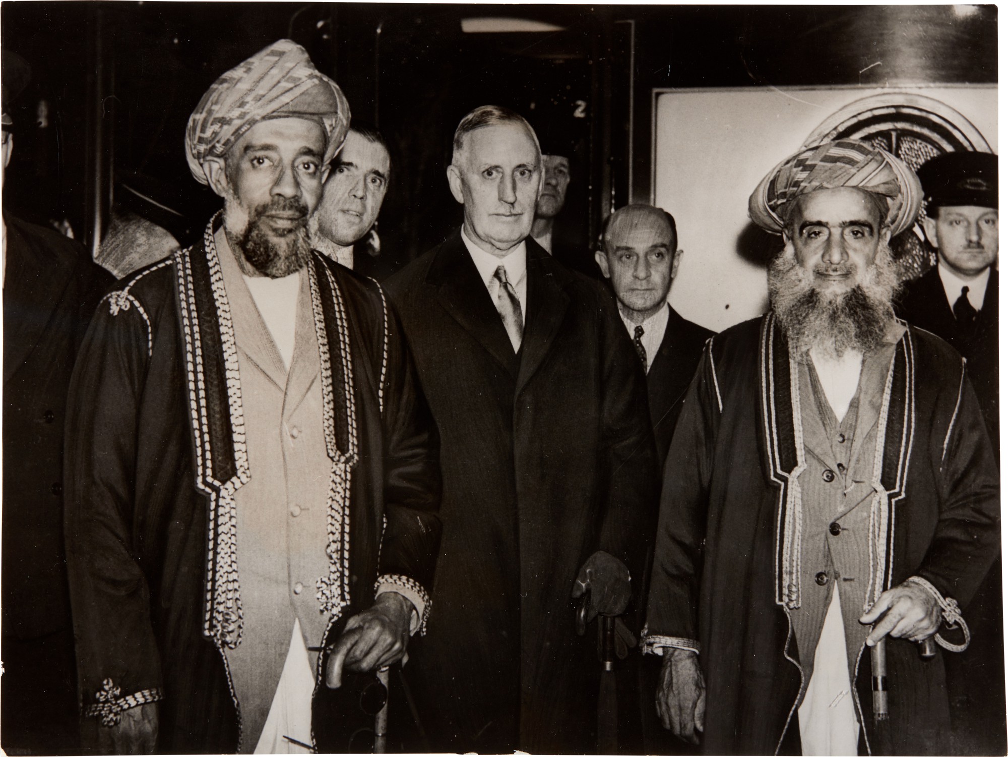 Zanzibar | Five photographs of rulers of Zanzibar, late 19th- and early ...