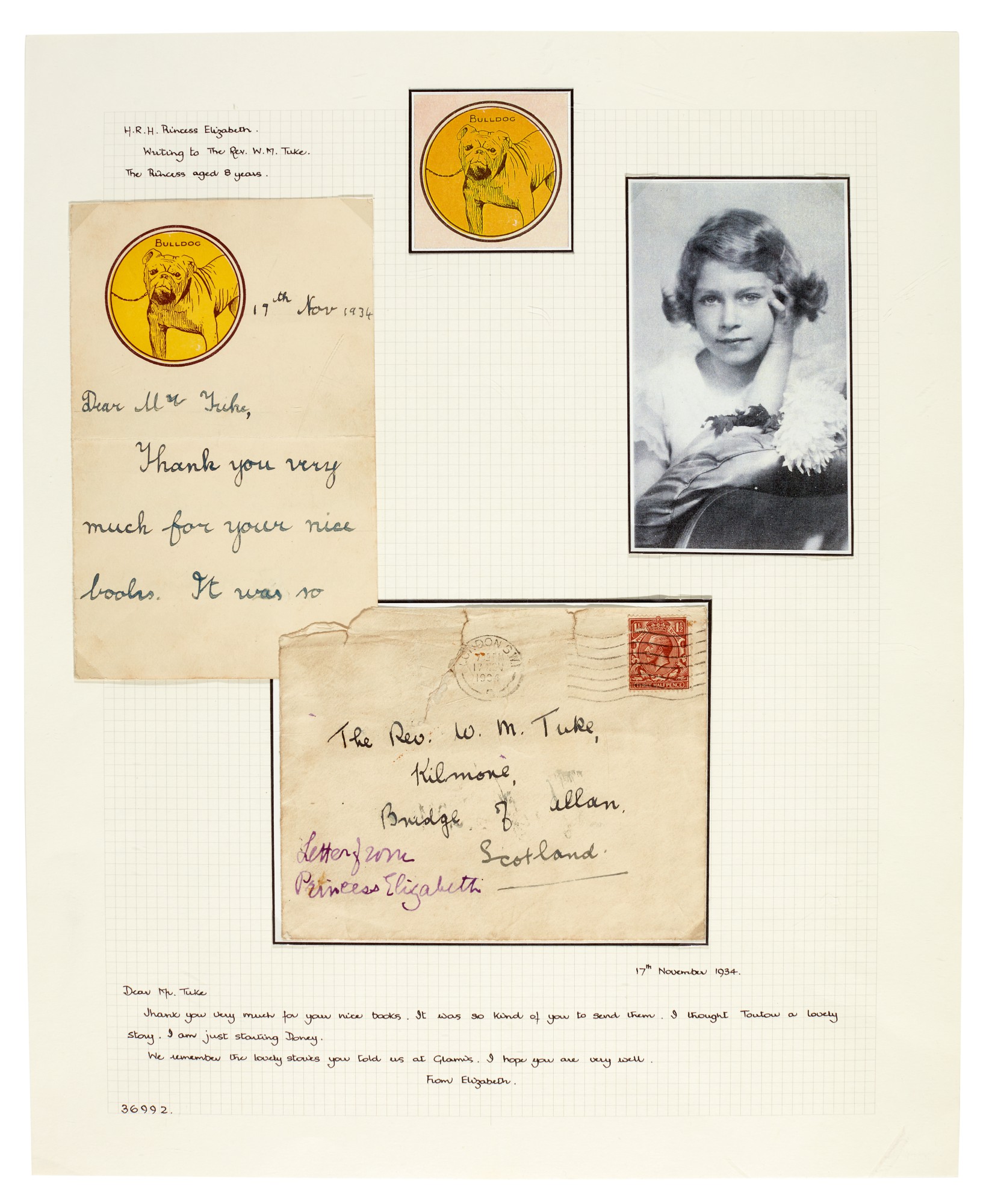 BRITISH ROYAL FAMILY | a collection of ten items, 1864-1956 | The ...