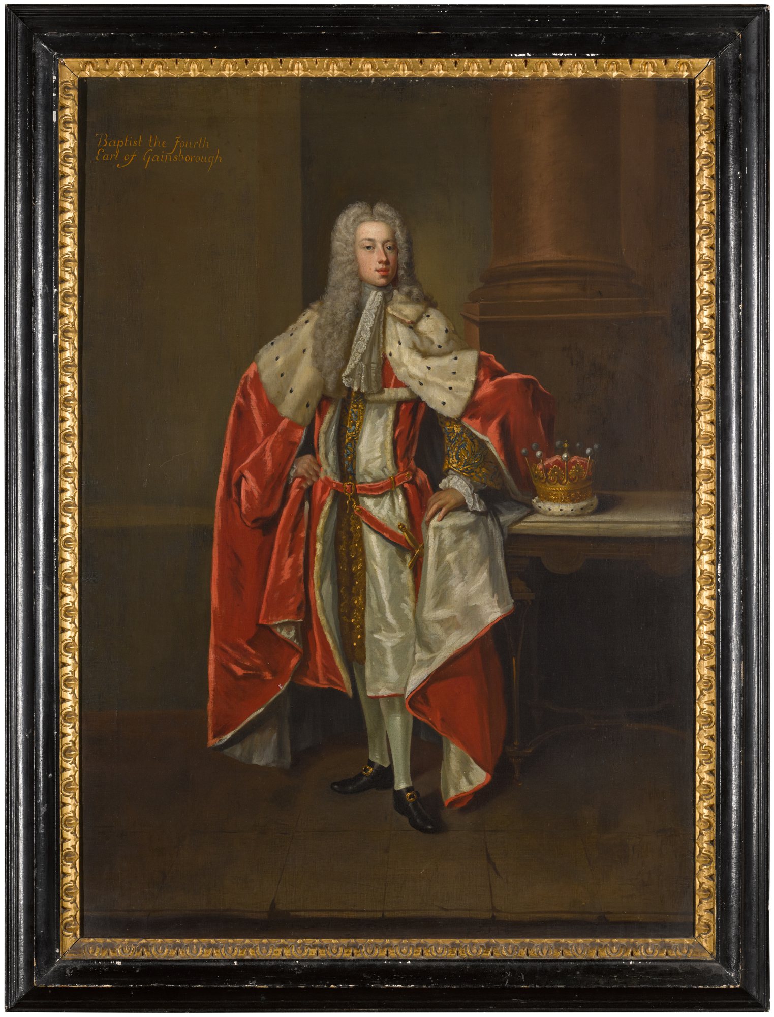 A set of six Noel family portraits comprising: Edward Noel, 2nd ...