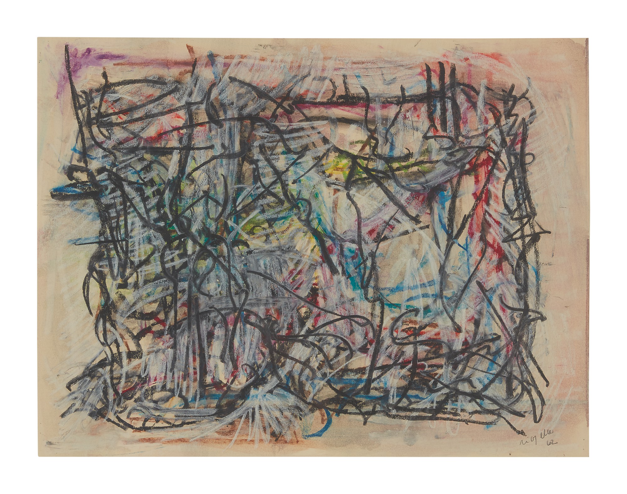 JEAN PAUL RIOPELLE UNTITLED Contemporary Art Online New York jean-paul-riopelle-untitled-contemporary-art-online-new-york