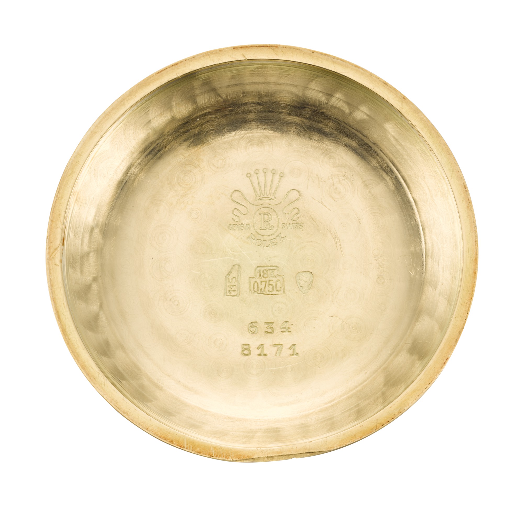 ROLEX | PADELLONE, REF 8171, YELLOW GOLD WRISTWATCH WITH DAY, DATE ...