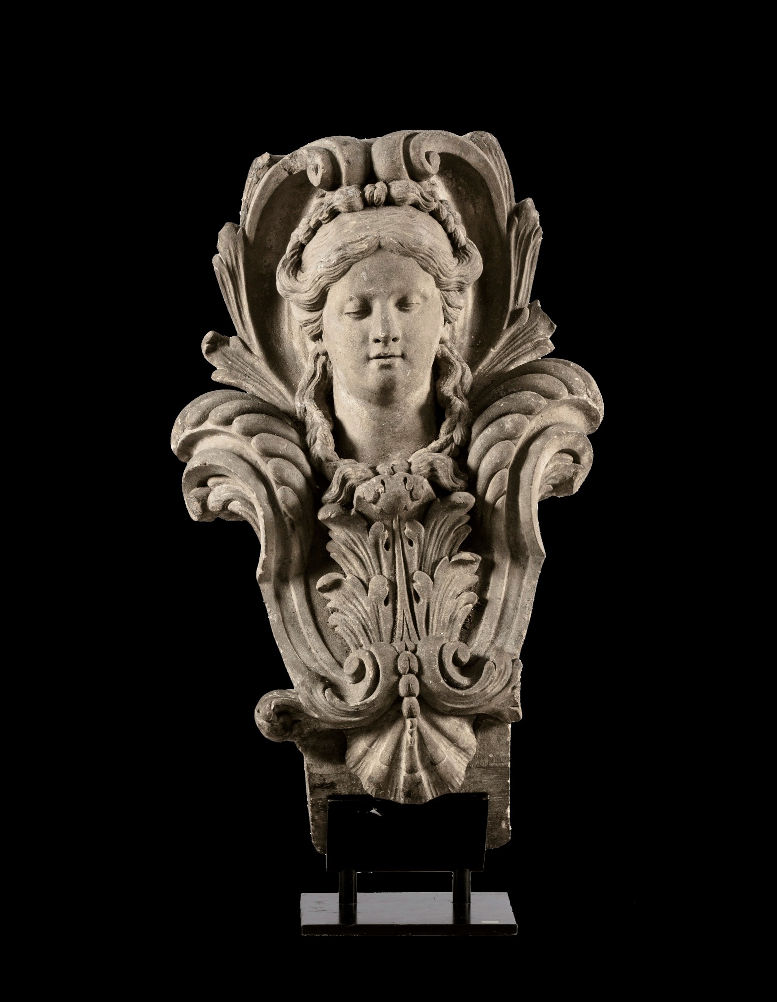 Flemish, 18th century A Sandstone Corbel scroll | Style Paris: Ceramics ...