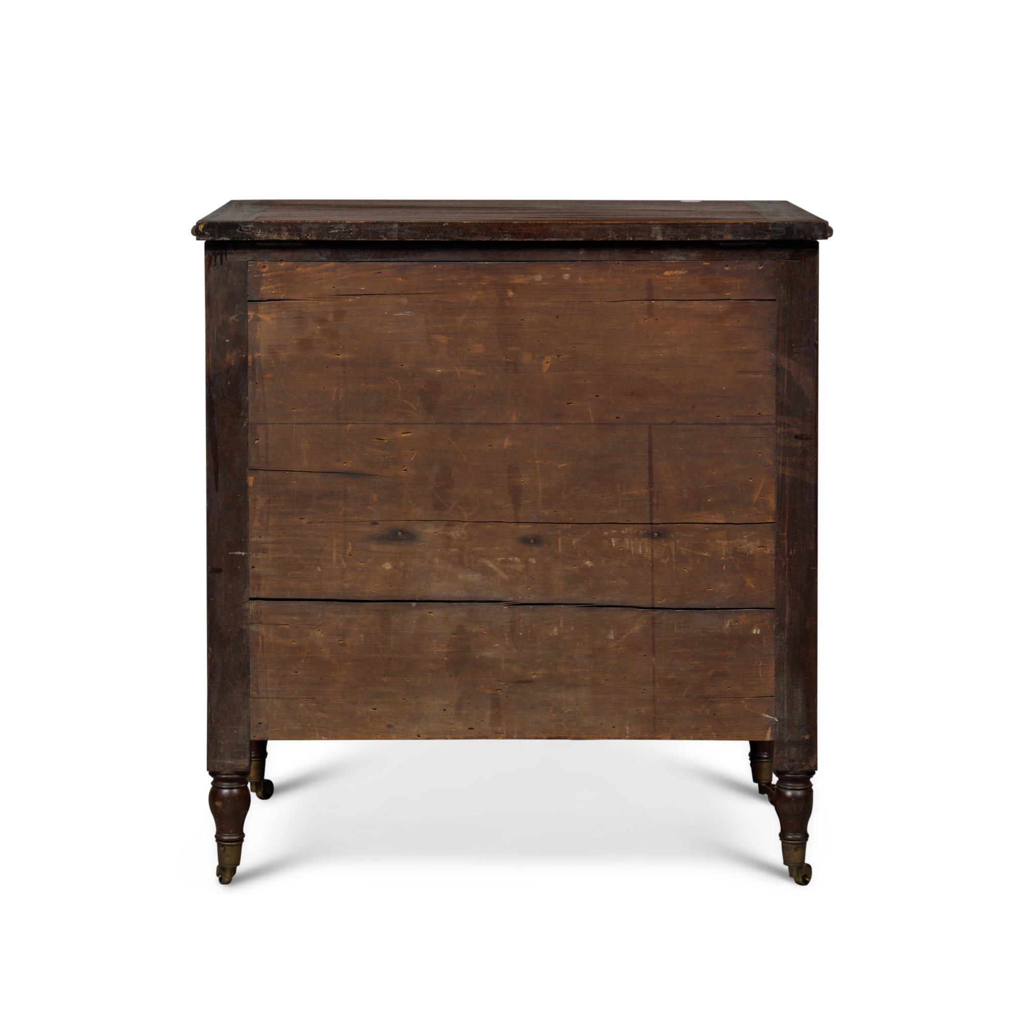 A Classical Brass Mounted and Highly Figured Mahogany Commode, New York ...
