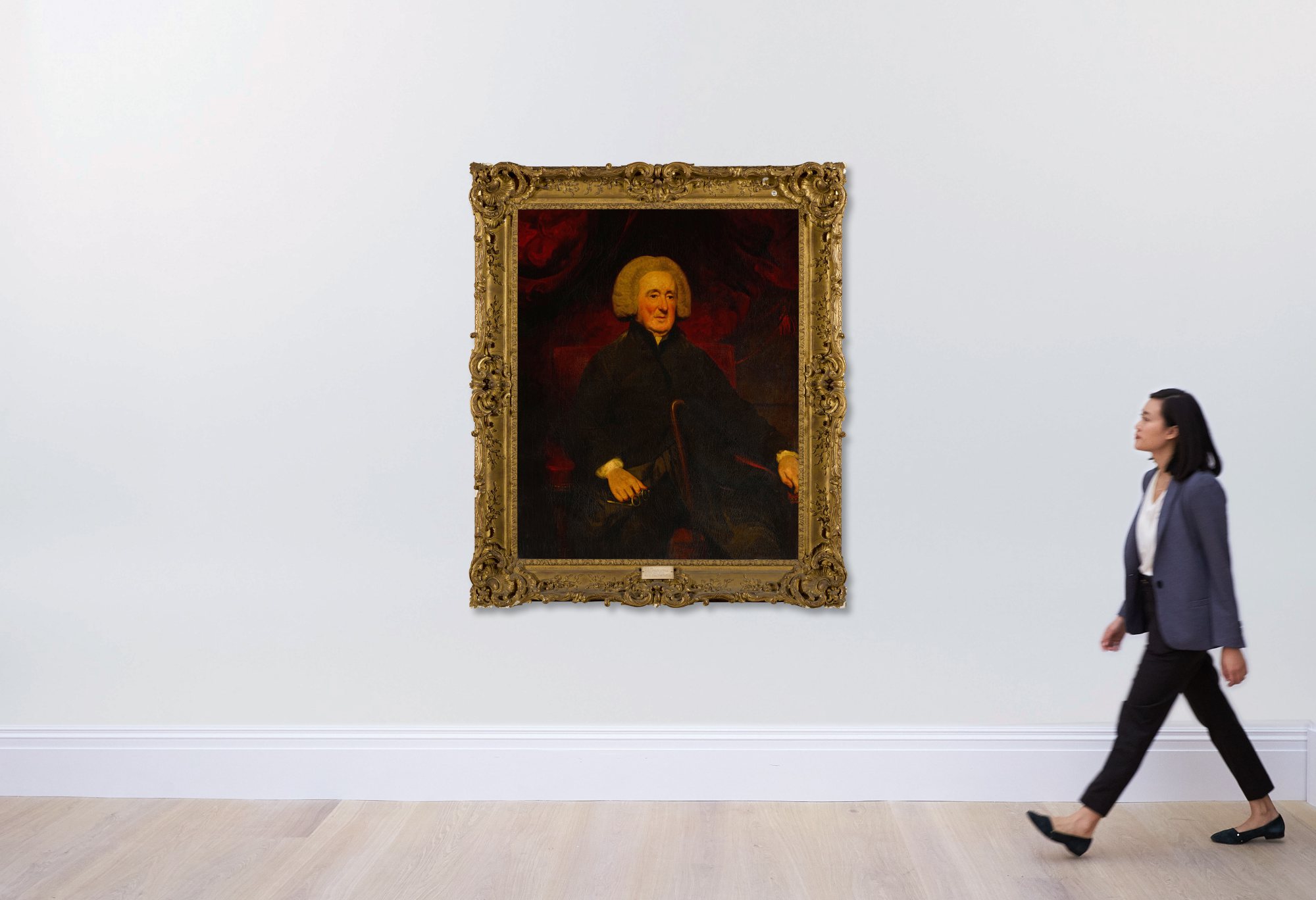 Portrait of Charles Moss, Archdeacon of Colchester and Bishop of Bath ...