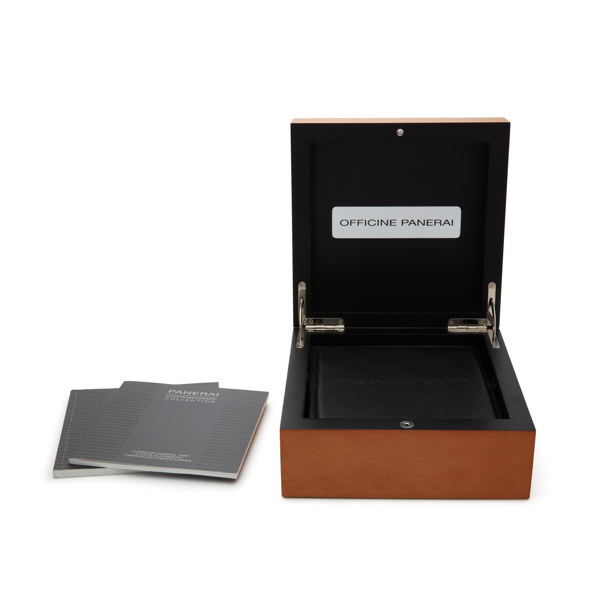 Reference PAM00393 Luminor 1950 Marina, A pink gold automatic ...