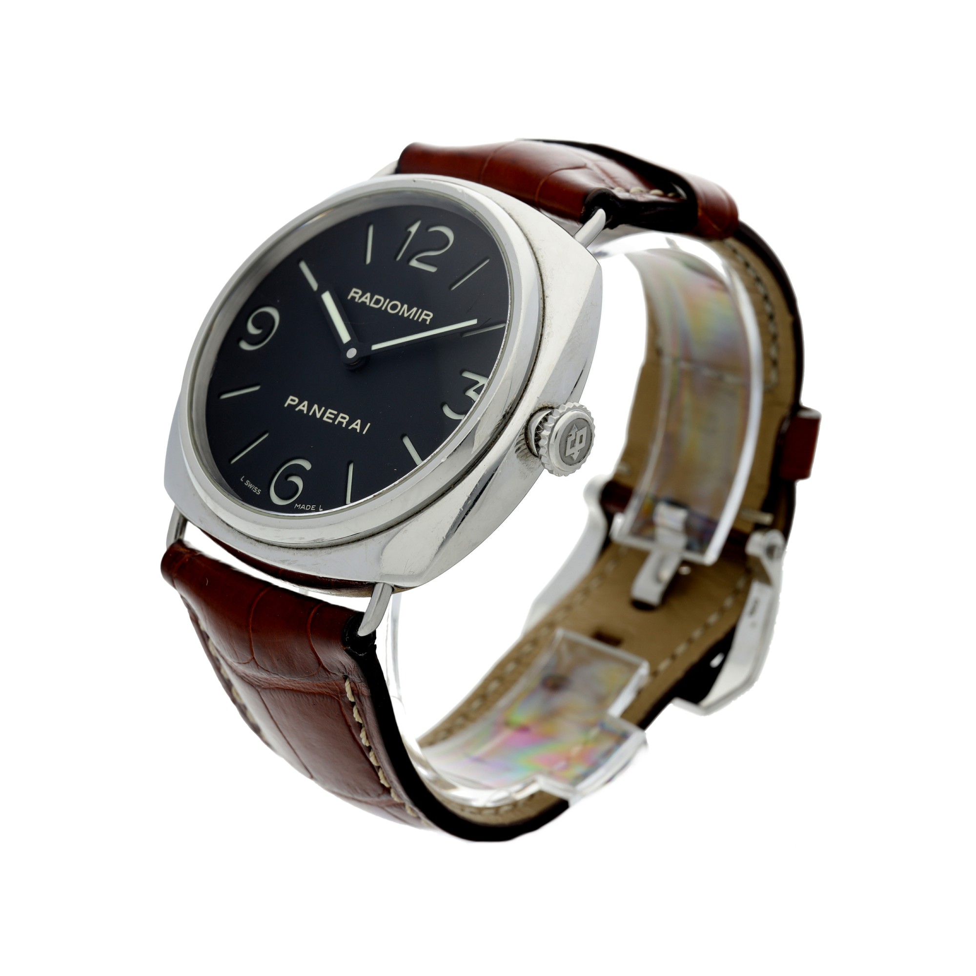 REFERENCE PAM 210 RADIOMIR A STAINLESS STEEL WRISWATCH, CIRCA 2006 ...