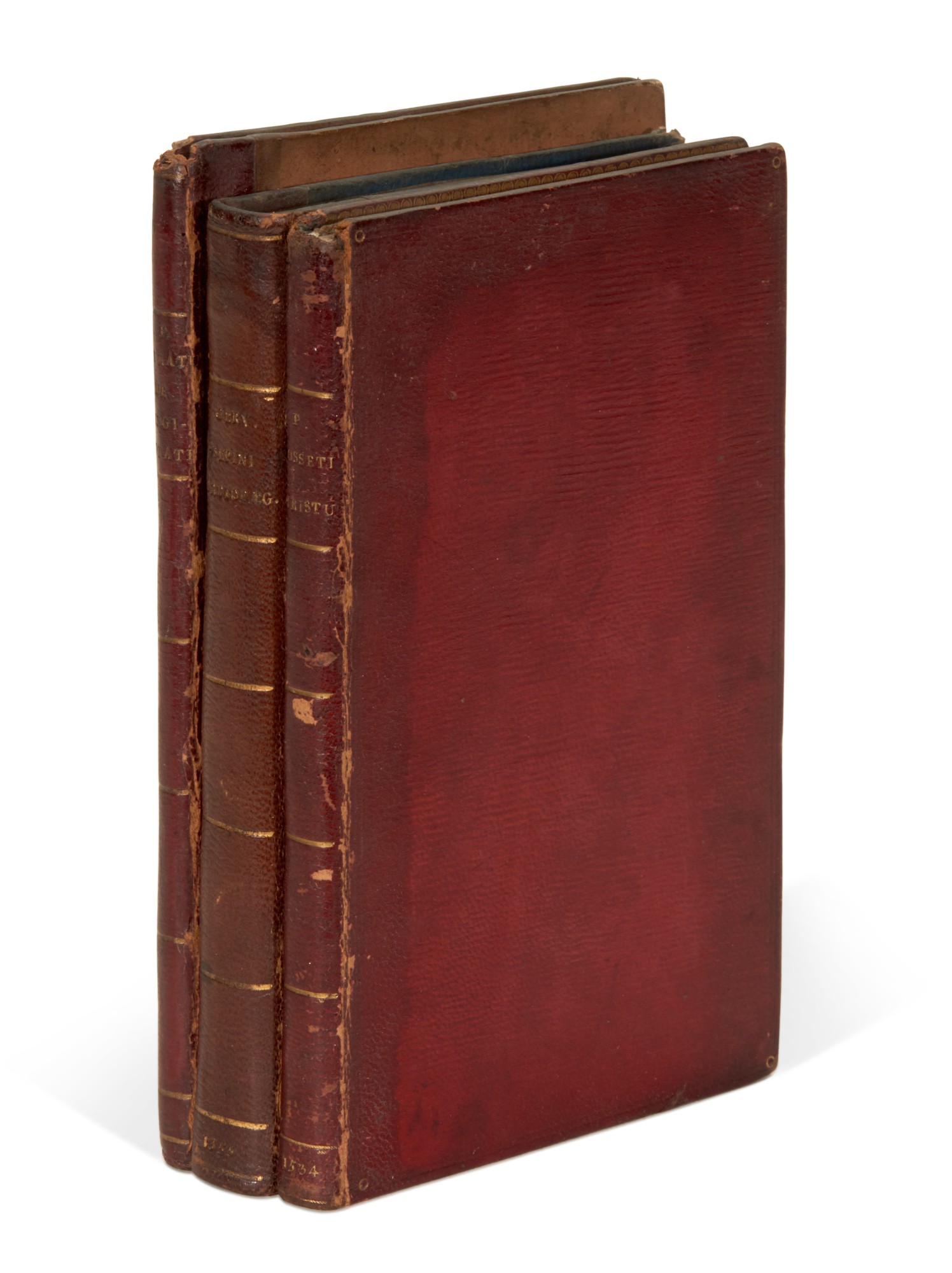 Three books from Richard Heber's library, Paris imprints, 1528-1553 ...