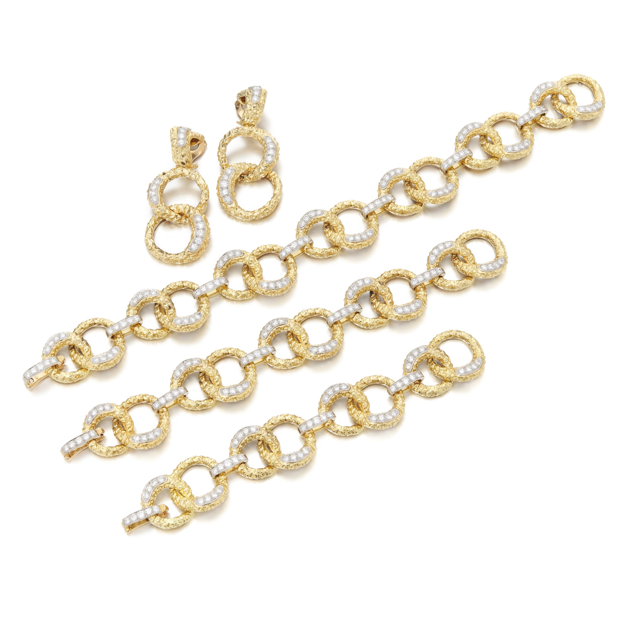 Gold and diamond parure | M. Gerard | 黃金鑲鑽石首飾套裝 | Magnificent Jewels ...