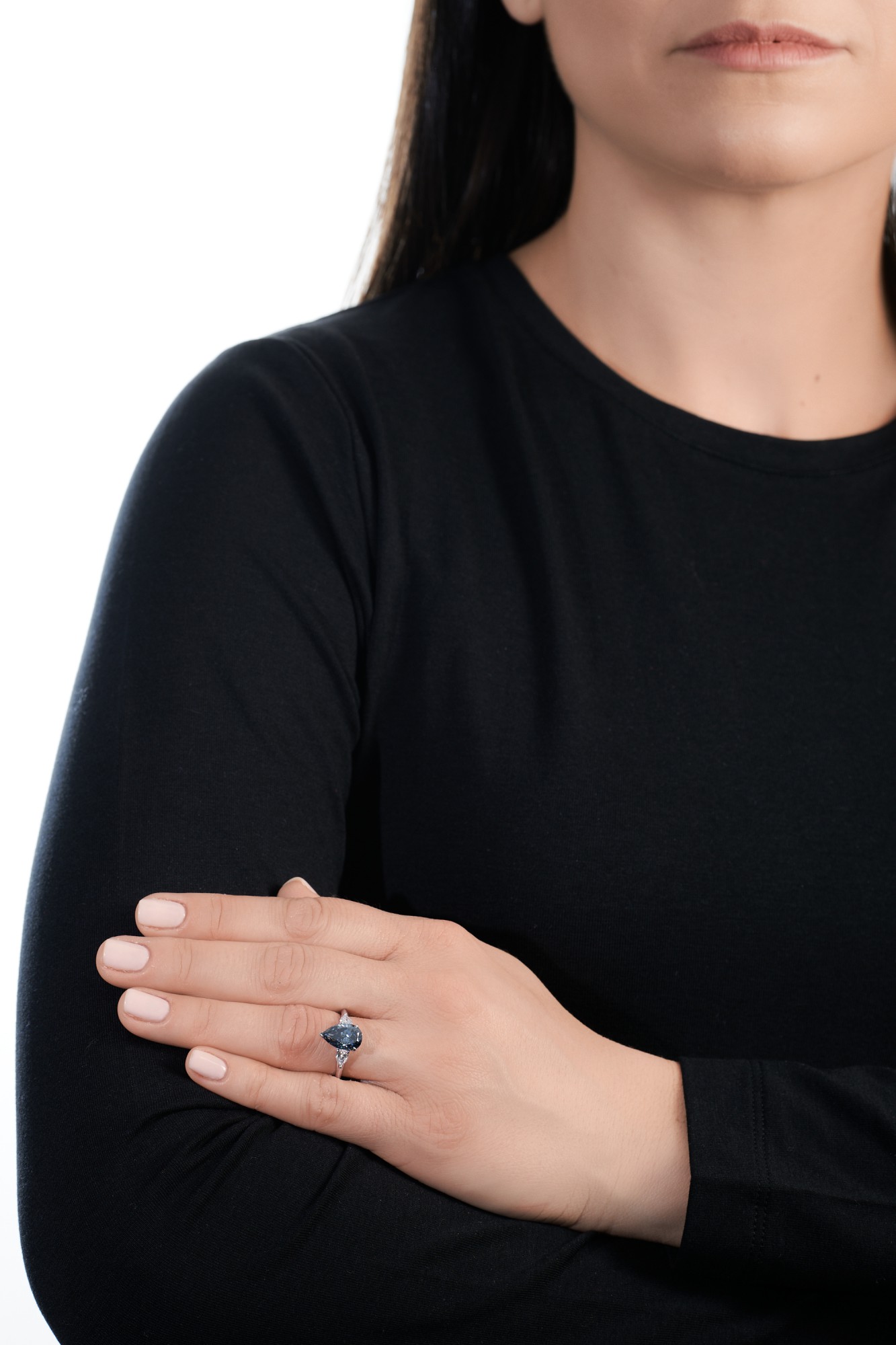 Graff | Fine fancy deep blue diamond ring | 格拉夫 | 深彩藍色鑽石戒指 ...