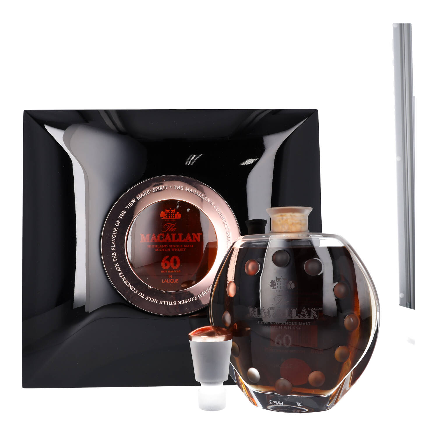 The Macallan 60 Year Old in Lalique, 6 Pillars, Fourth Edition, 53.2 ...