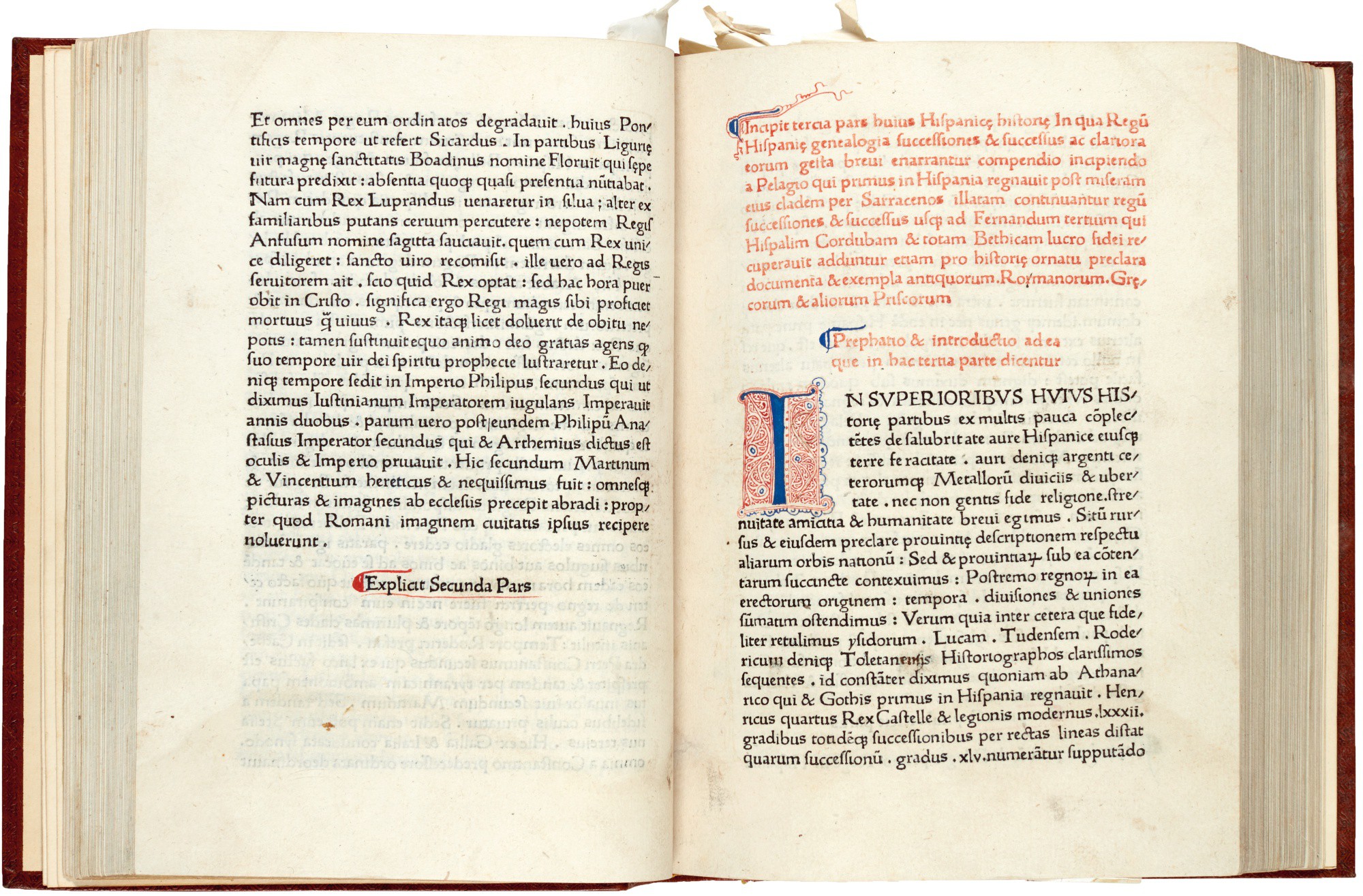 Rodericus Zamorensis, Compendiosa historia hispanica, [Rome, 1470 ...