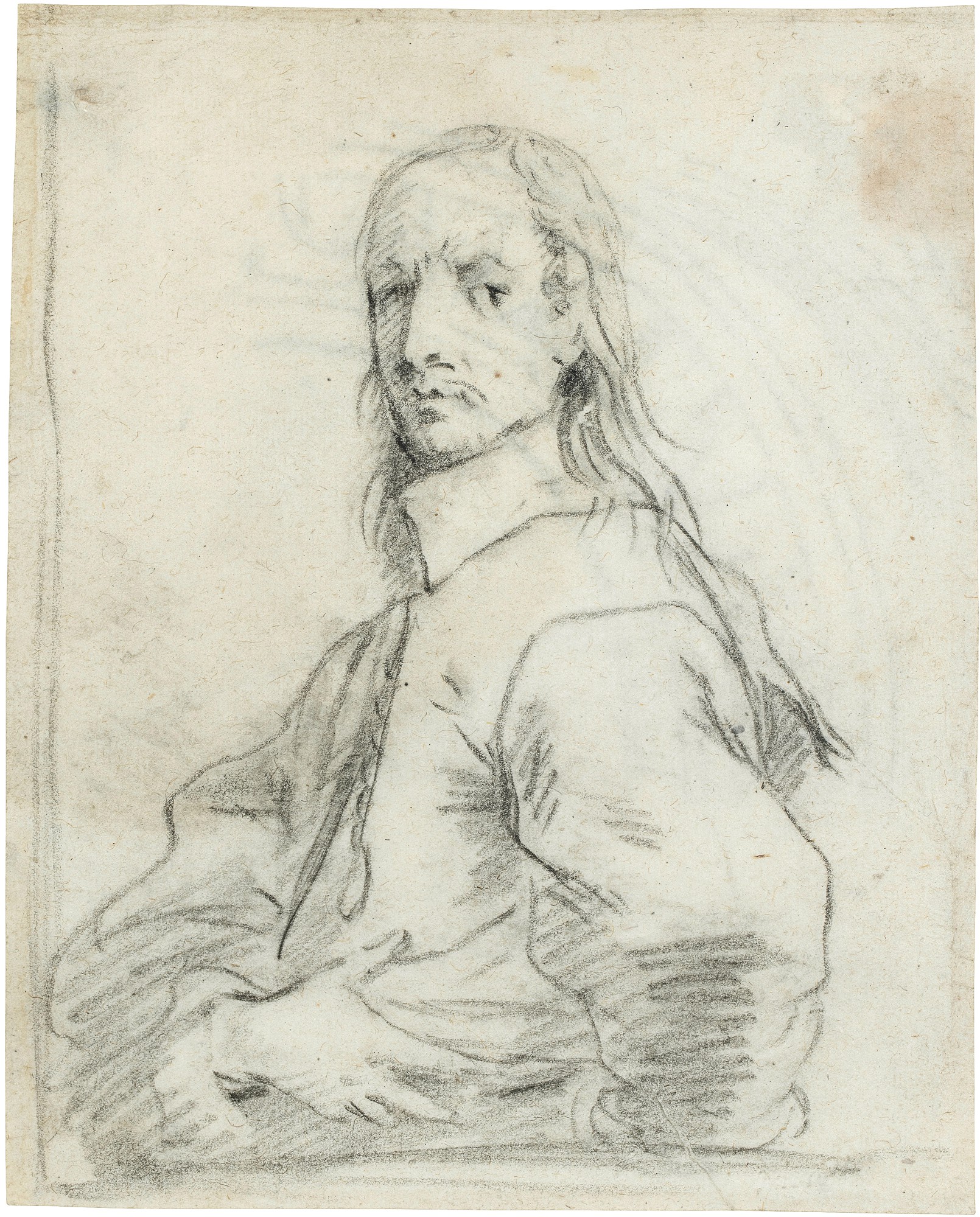 Half-length portrait of a gentleman (Aelbert Cuyp?) | A Fine Line ...