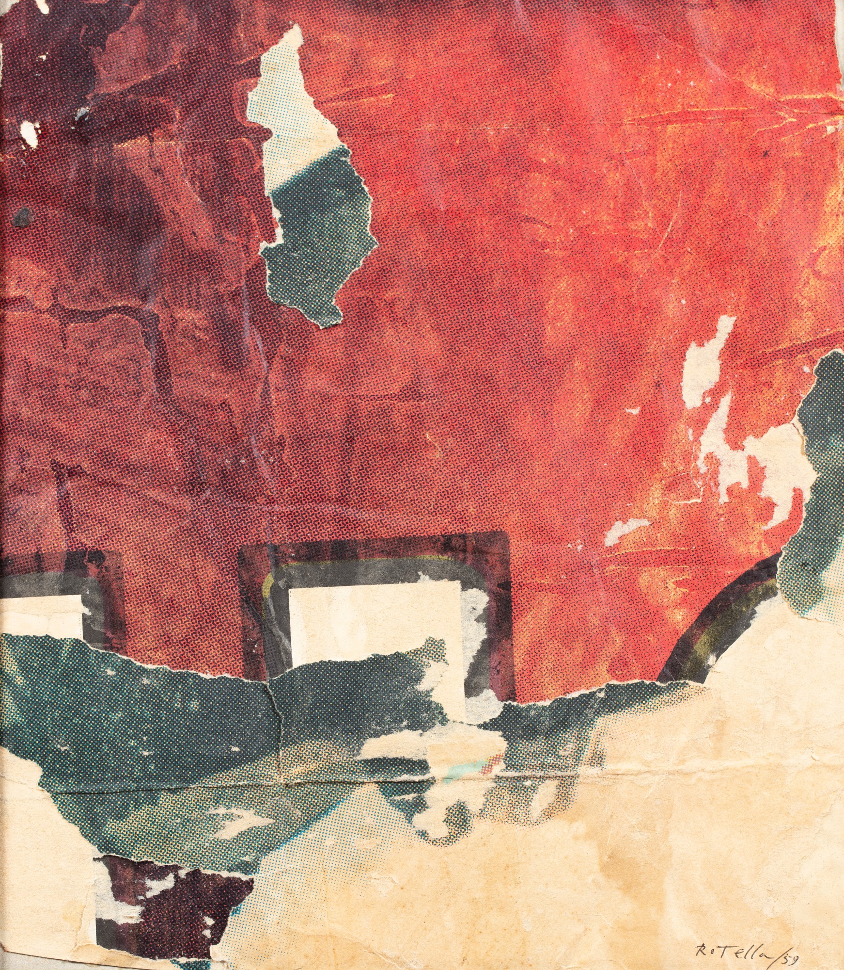 MIMMO ROTELLA | UNTITLED [SANS TITRE] | Eclectic | Paris | 2020 | Sotheby's