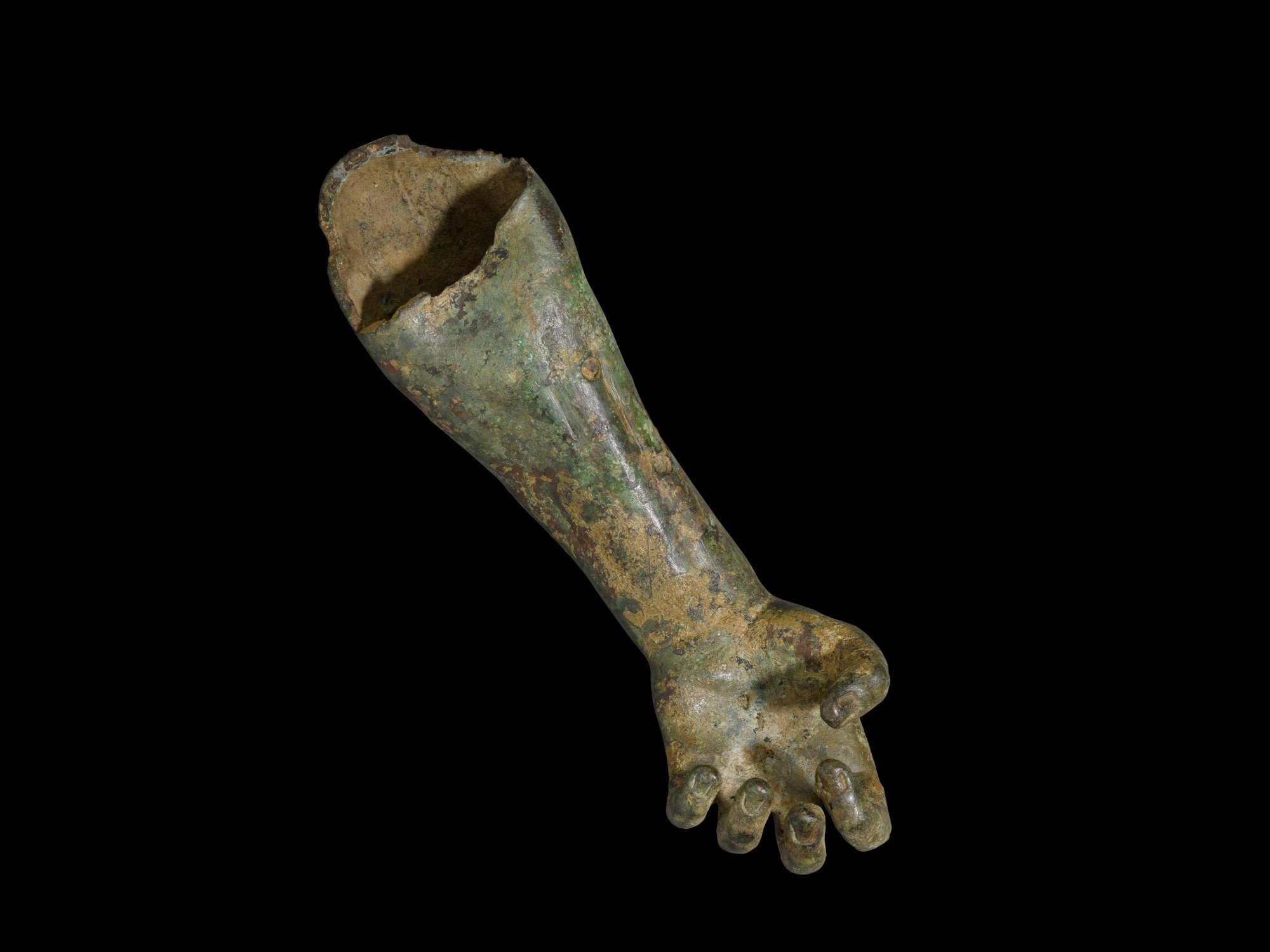 A Roman Bronze Left Forearm of a Child, circa 2nd Century A.D ...