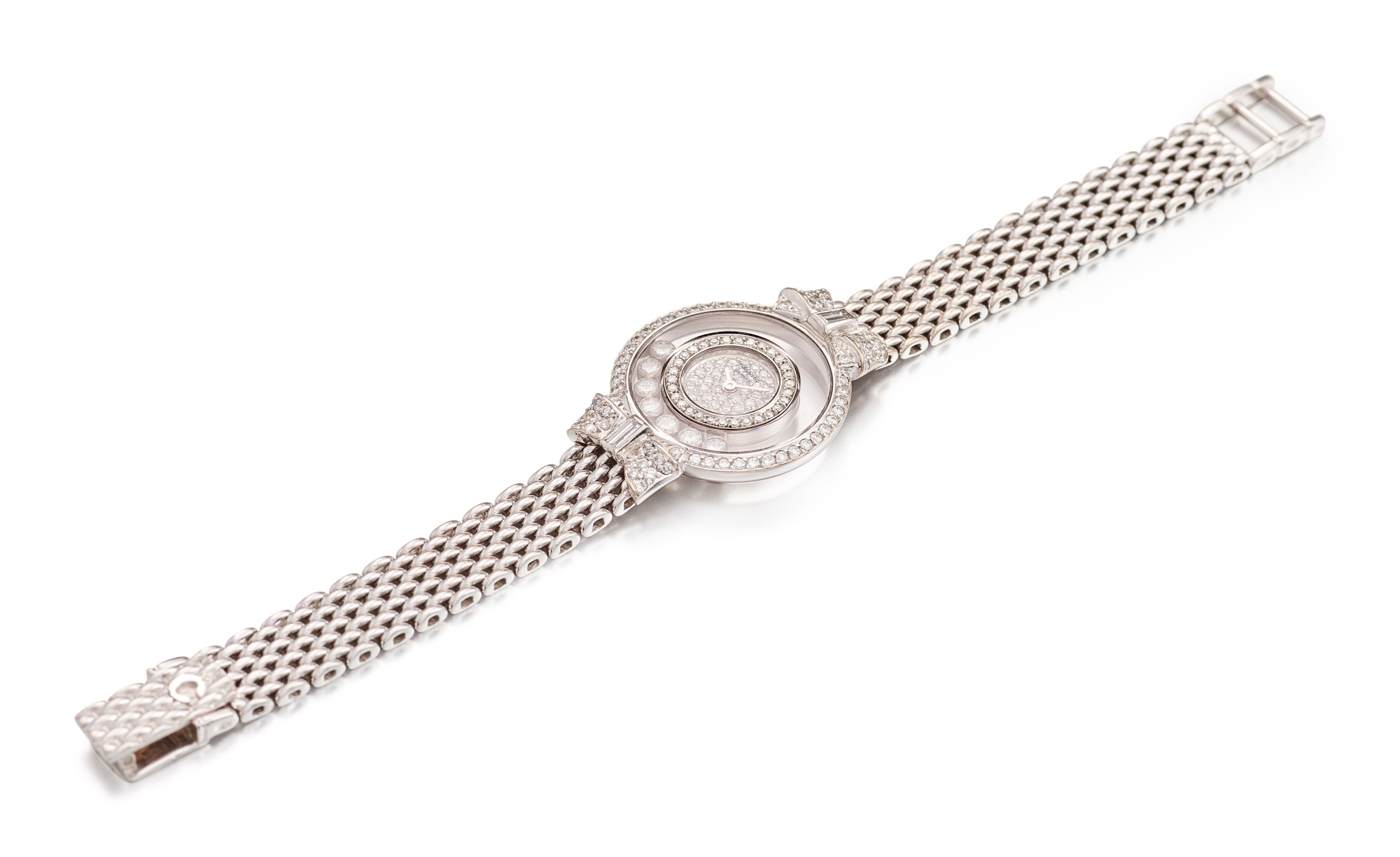 CHOPARD | HAPPY DIAMONDS, REFERENCE 4097 1 A WHITE GOLD AND DIAMOND-SET ...